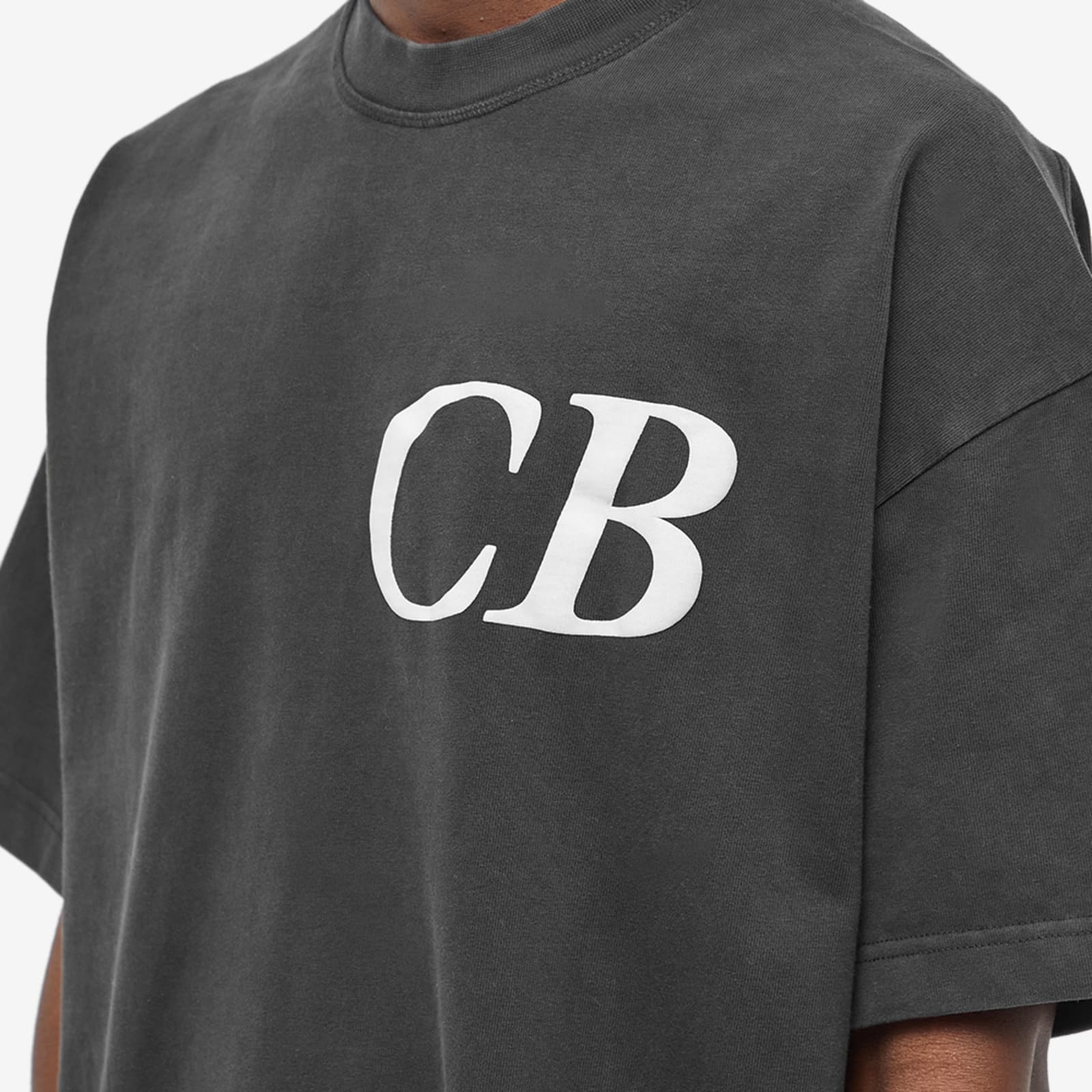 Cole Buxton Italic CB T-Shirt Vintage Black | END. (GB)