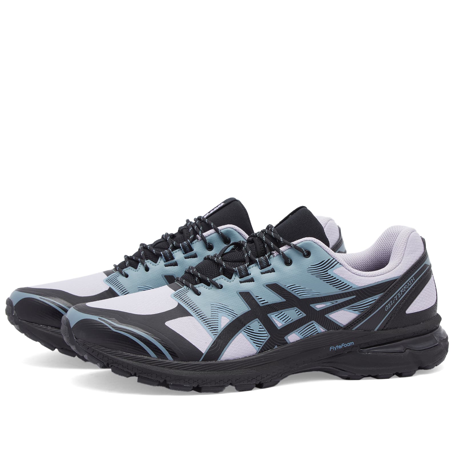 Asics GEL-TERRAIN Faded Ash Rock & Black | END. (US)