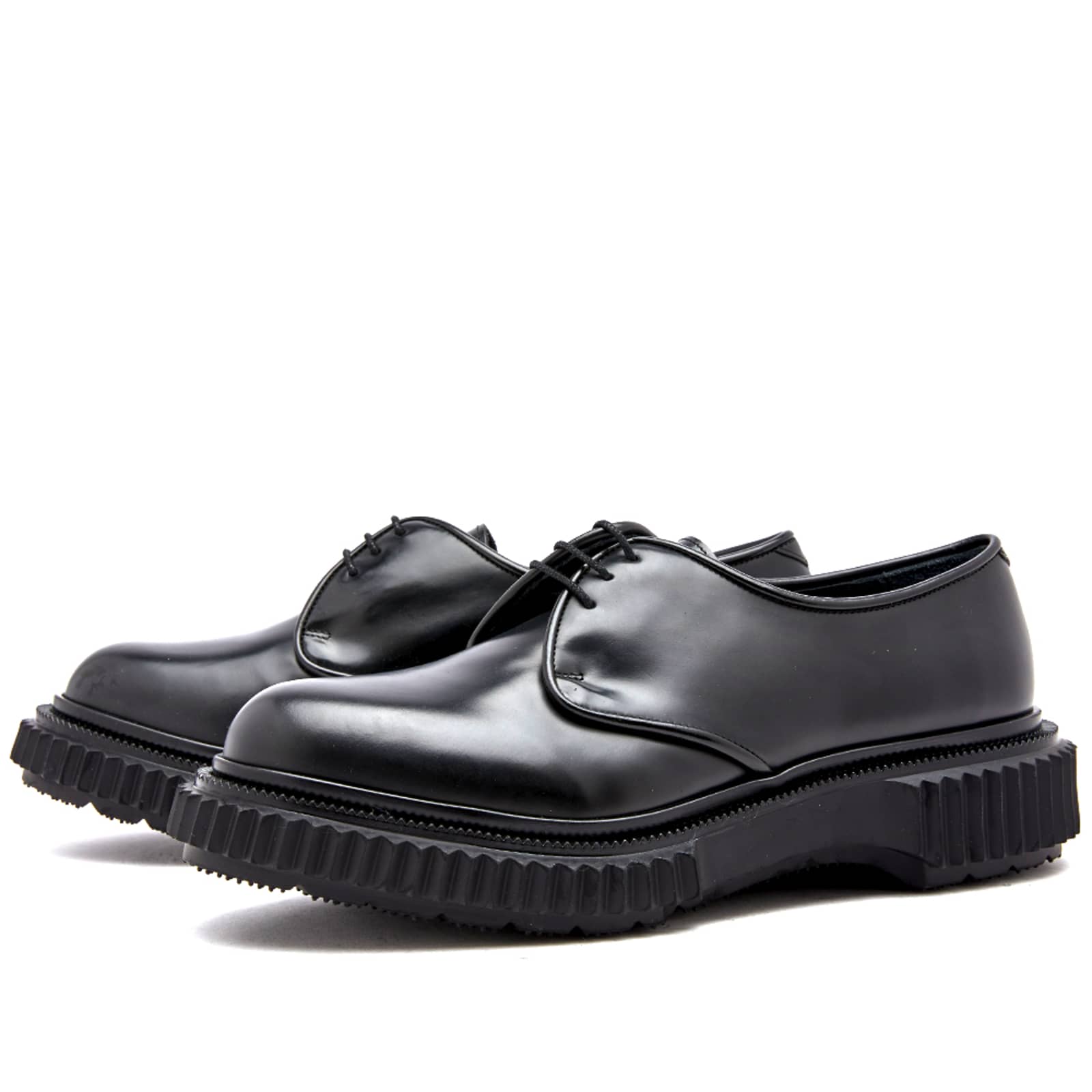Adieu Type 190 Chunky Sole Derby Shoe Black | END. (US)
