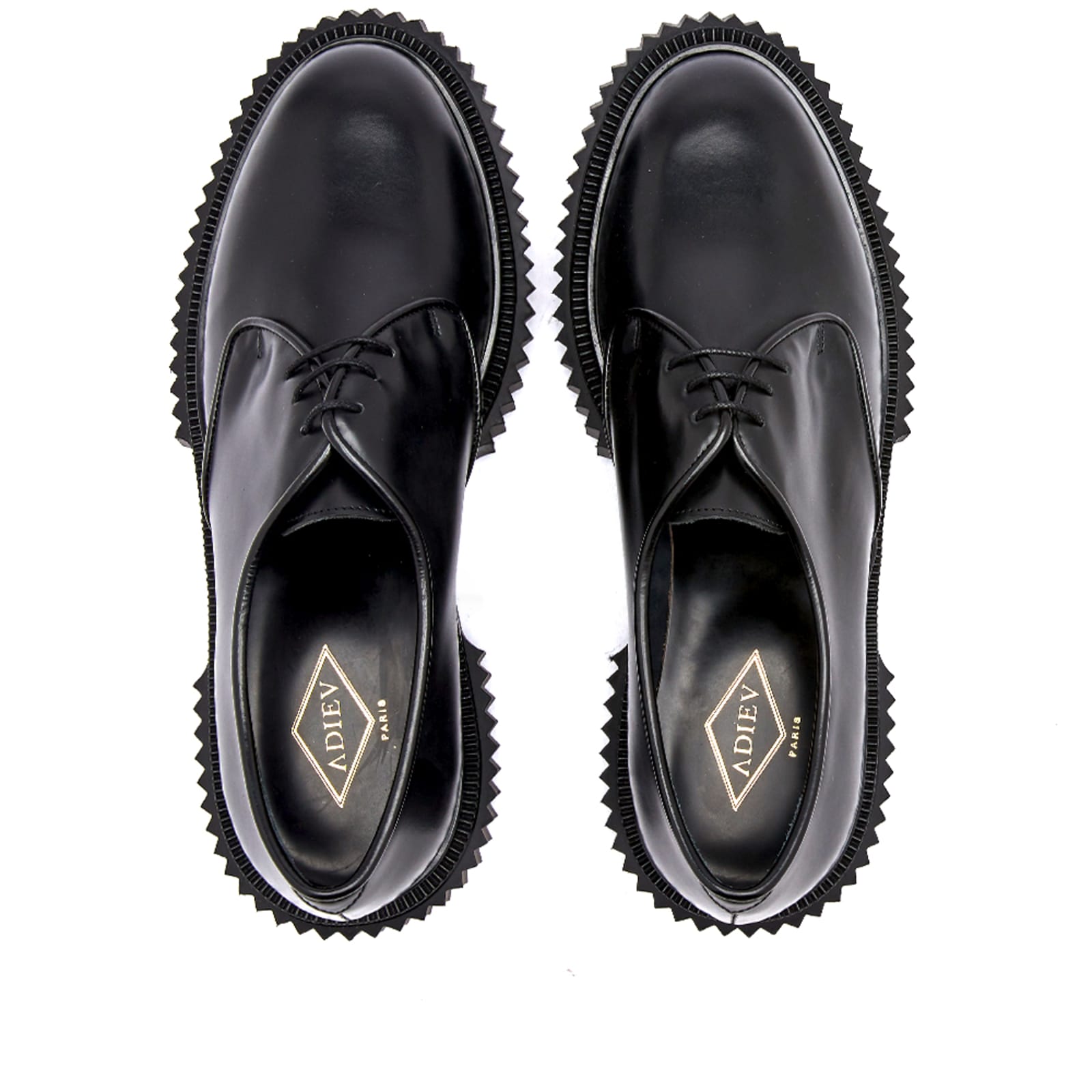 Adieu Type 190 Chunky Sole Derby Shoe Black | END. (TW)