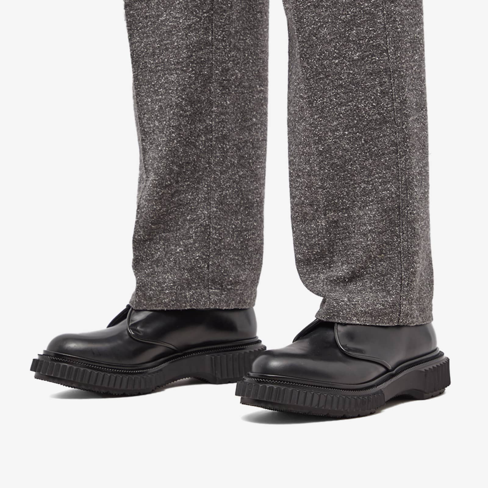 Adieu Type 190 Chunky Sole Derby Shoe Black | END.