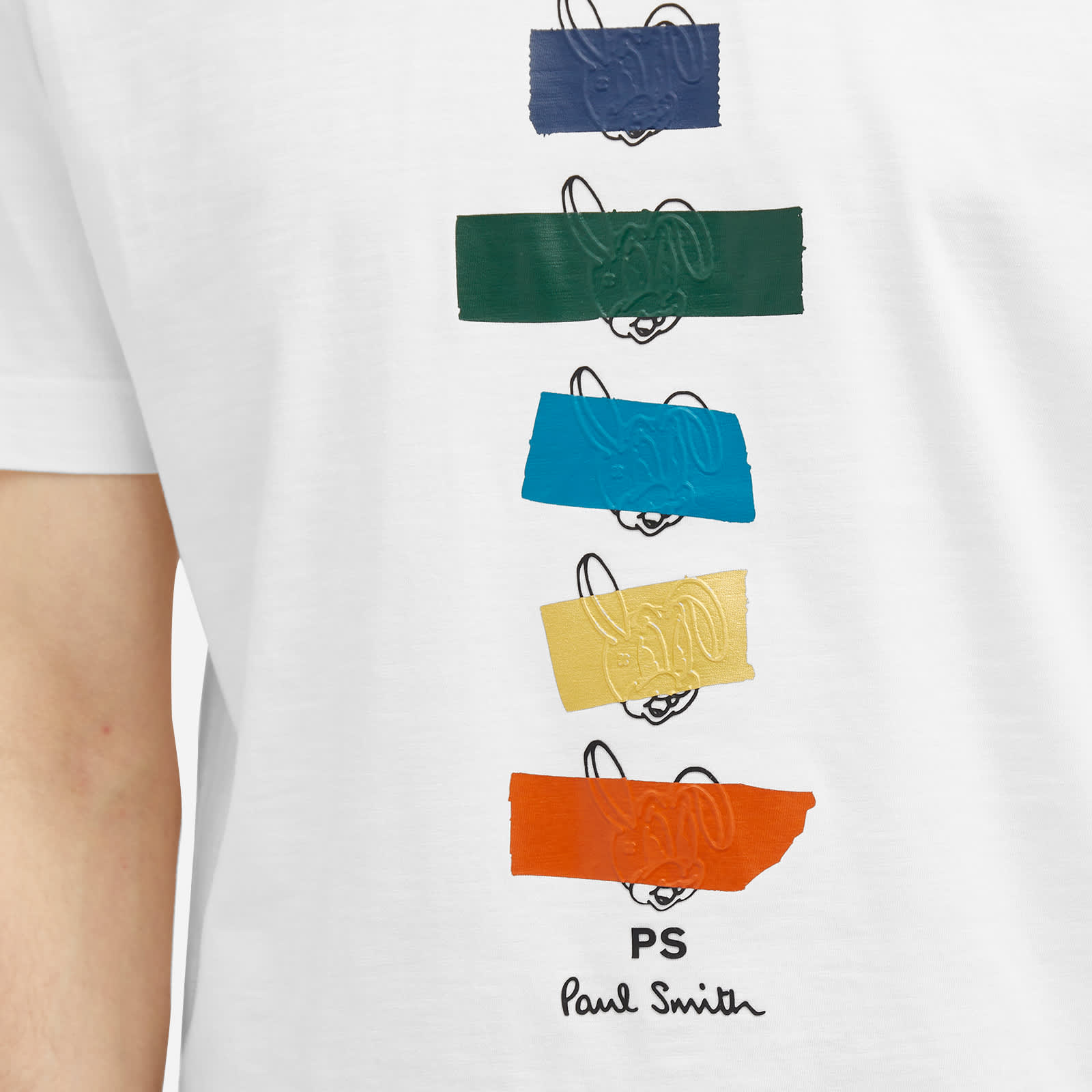 Paul Smith Taped Rabbits T-Shirt White | END. (KR)