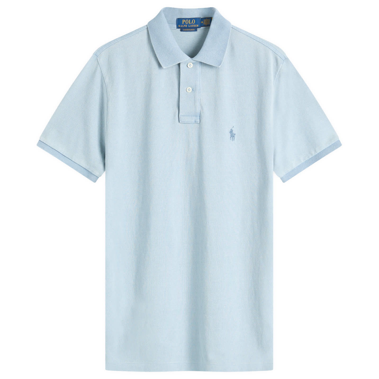 Polo Ralph Lauren Custom Slim Fit Polo Light Indigo | END. (US)