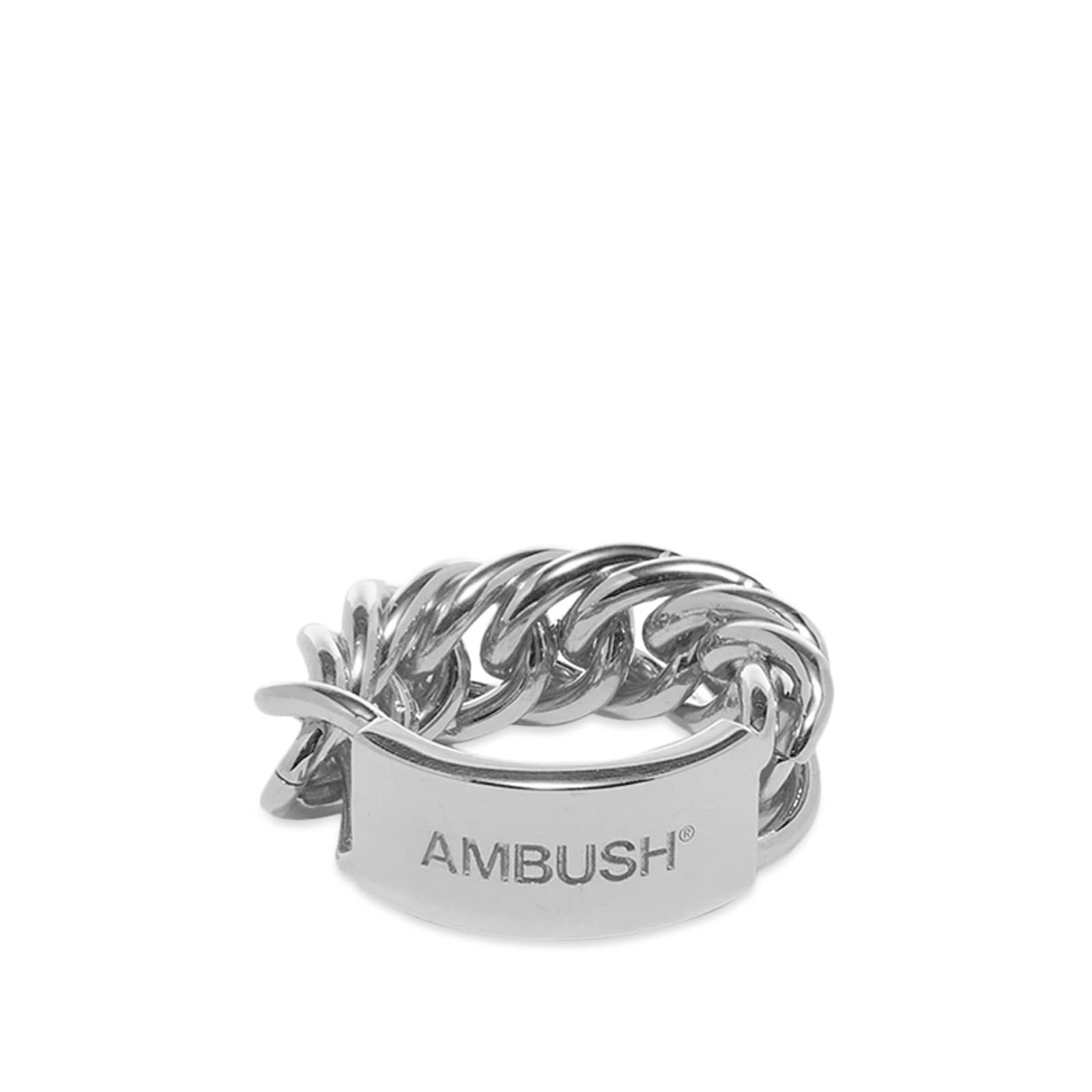 Ambush Chain 4 Ring Silver | END.