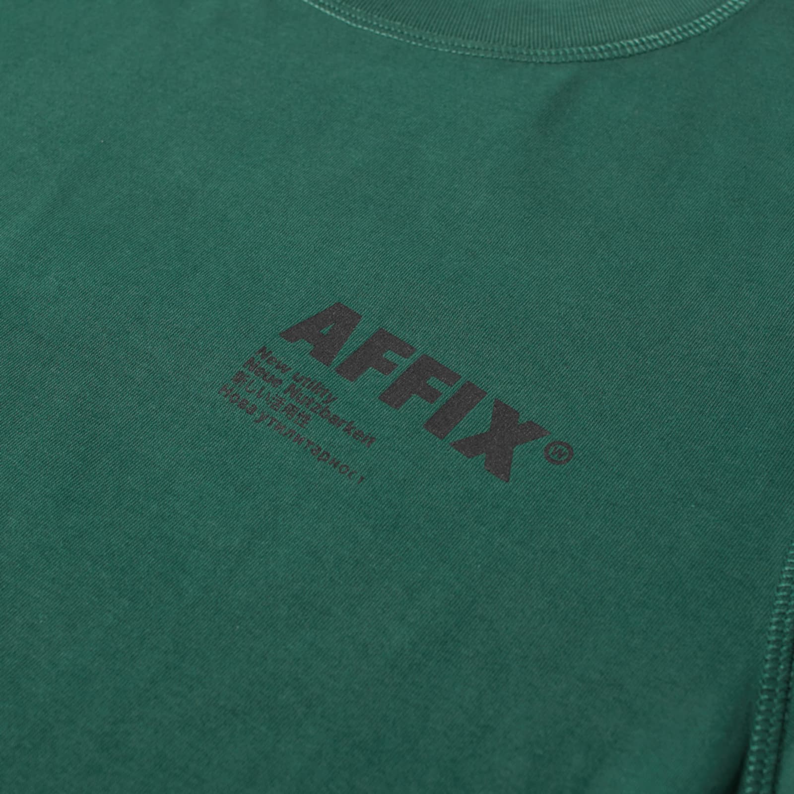 AFFXWRKS Standardised Logo T-Shirt Green | END.