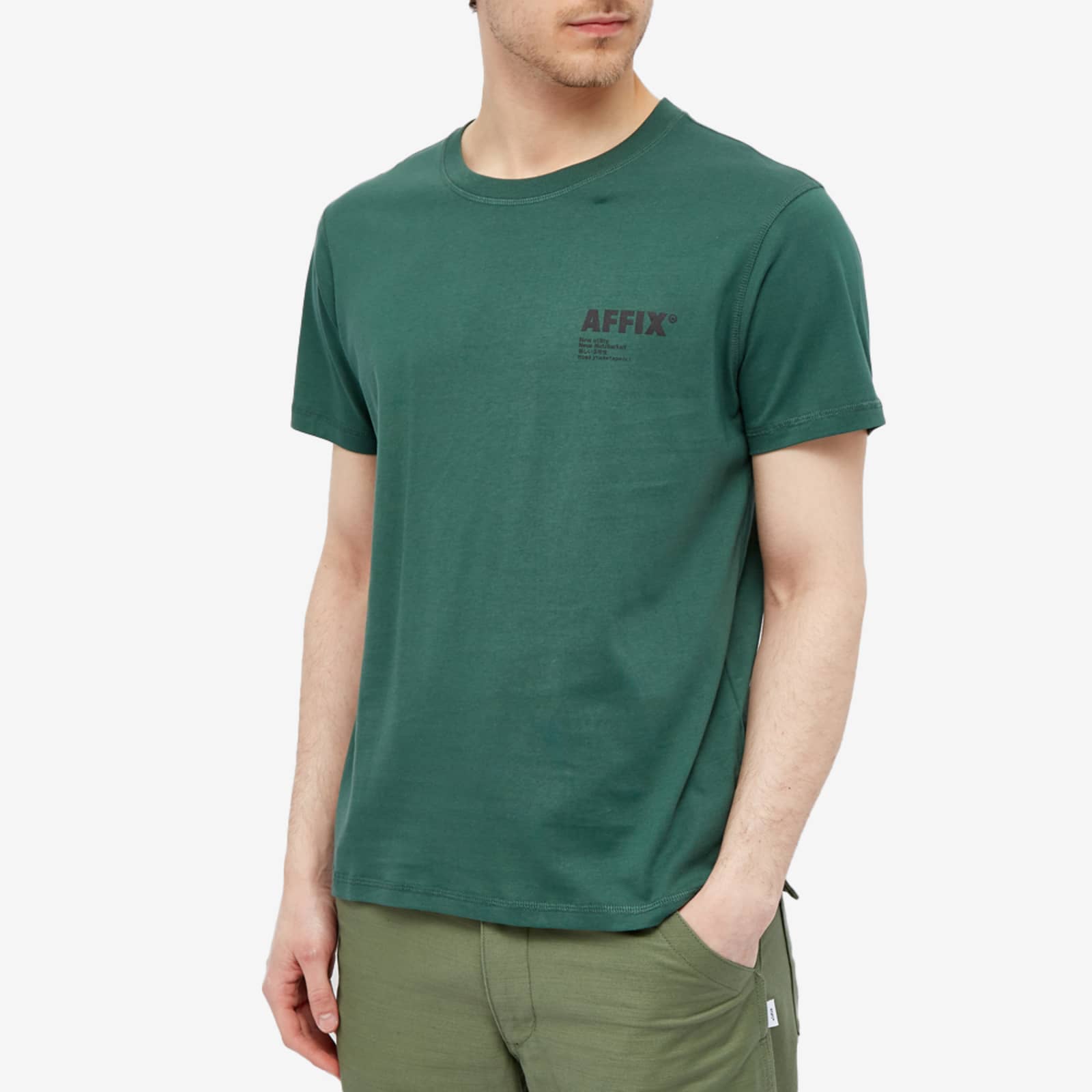 AFFXWRKS Standardised Logo T-Shirt Green | END.