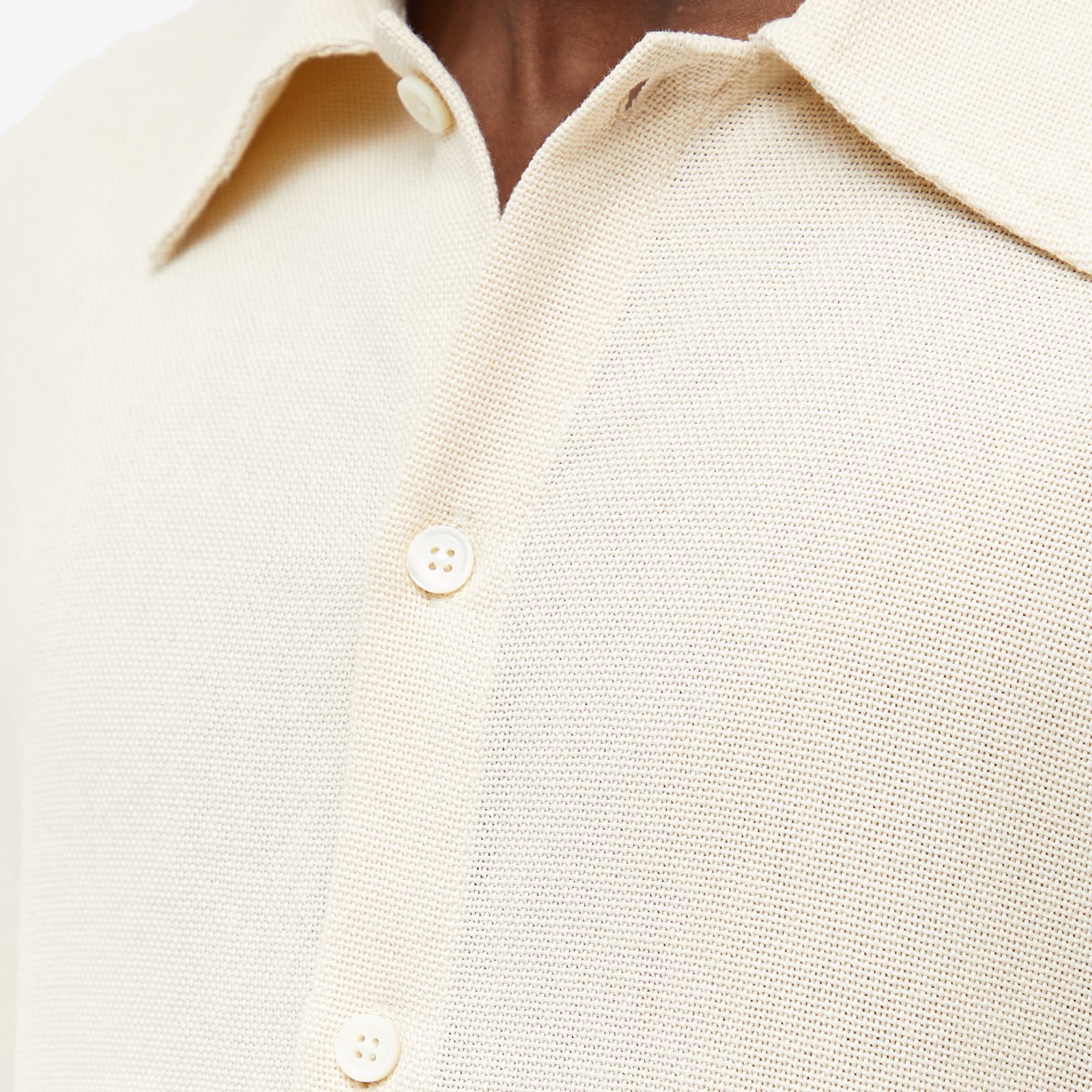 Our Legacy Isola Mesh Overshirt Naturelle Sparse Panama Cotton | END. (KR)