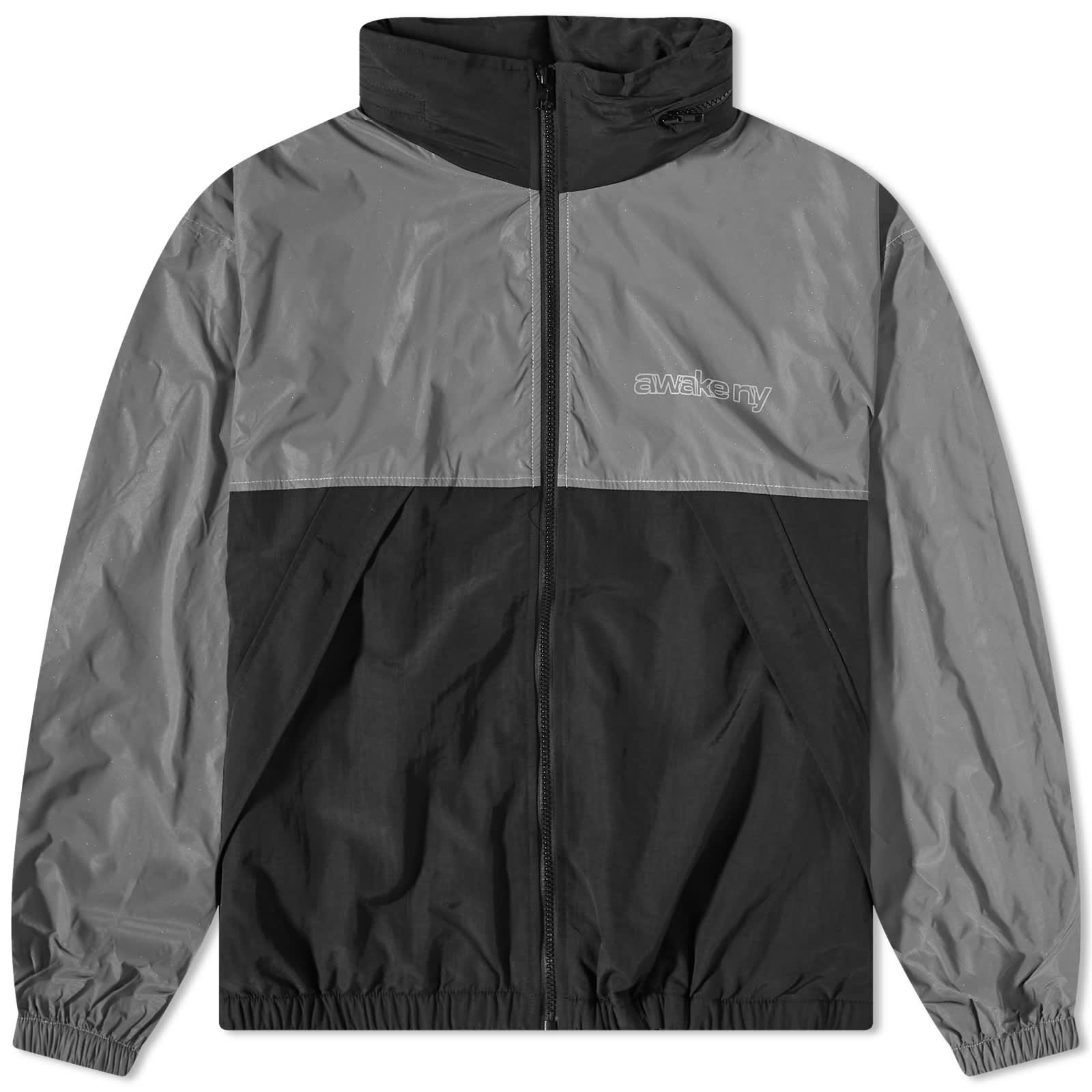 Awake NY 3M Nylon Shell Jacket Black & Silver | END. (GB)
