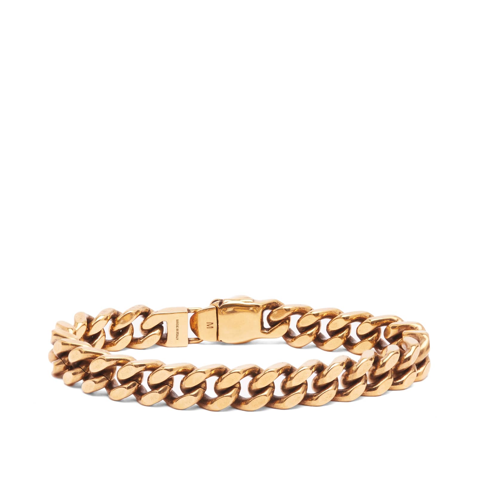 Alexander McQueen Skull Chain Bracelet Gold | END. (US)
