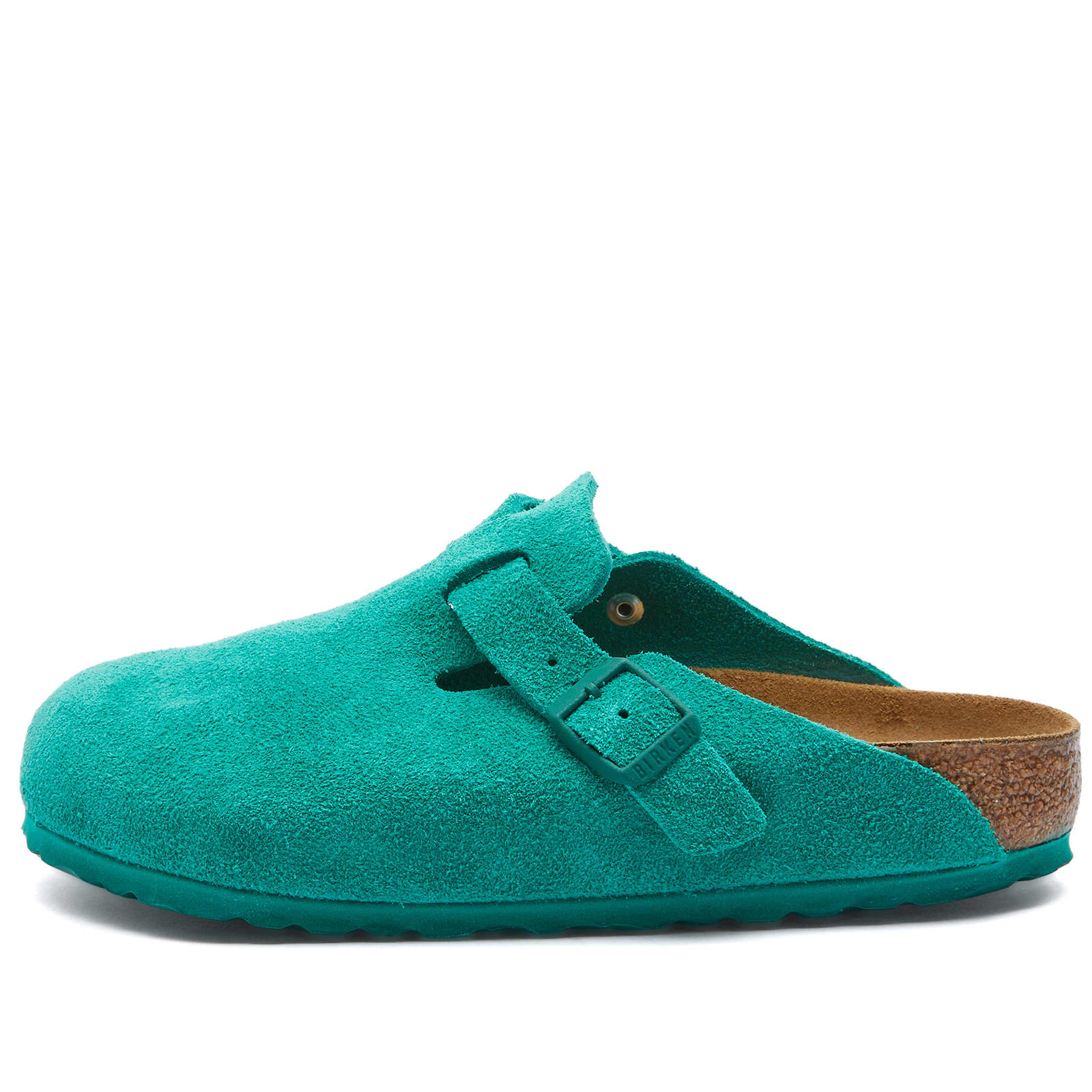 Birkenstock Boston - END. UK Exclusive Digital Green Suede | END. (US)