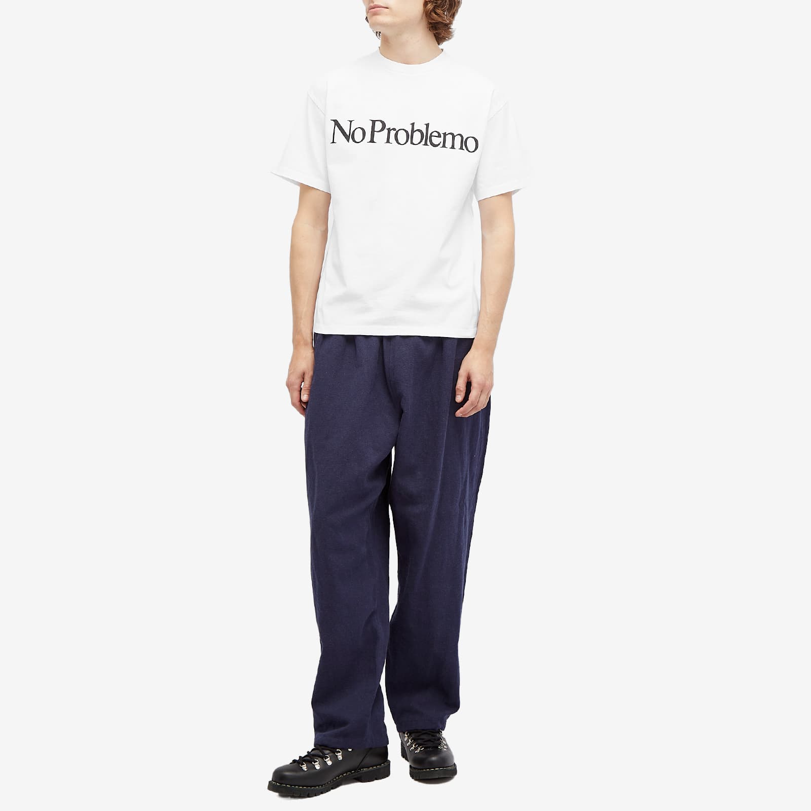 No Problemo Logo T-Shirt White | END. (CA)