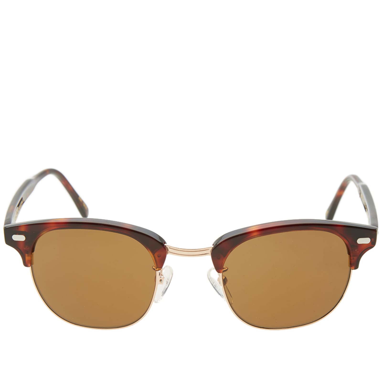Moscot Yukel Sunglasses Burnt Tortoise & Brown | END.