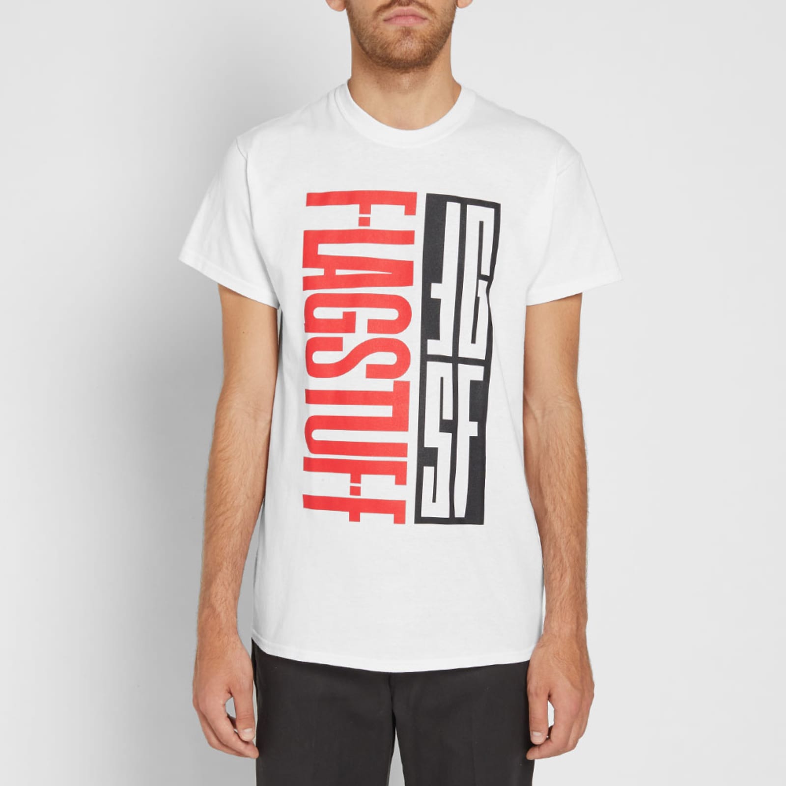 FLAGSTUFF FGSF Tee White | END. (AR)