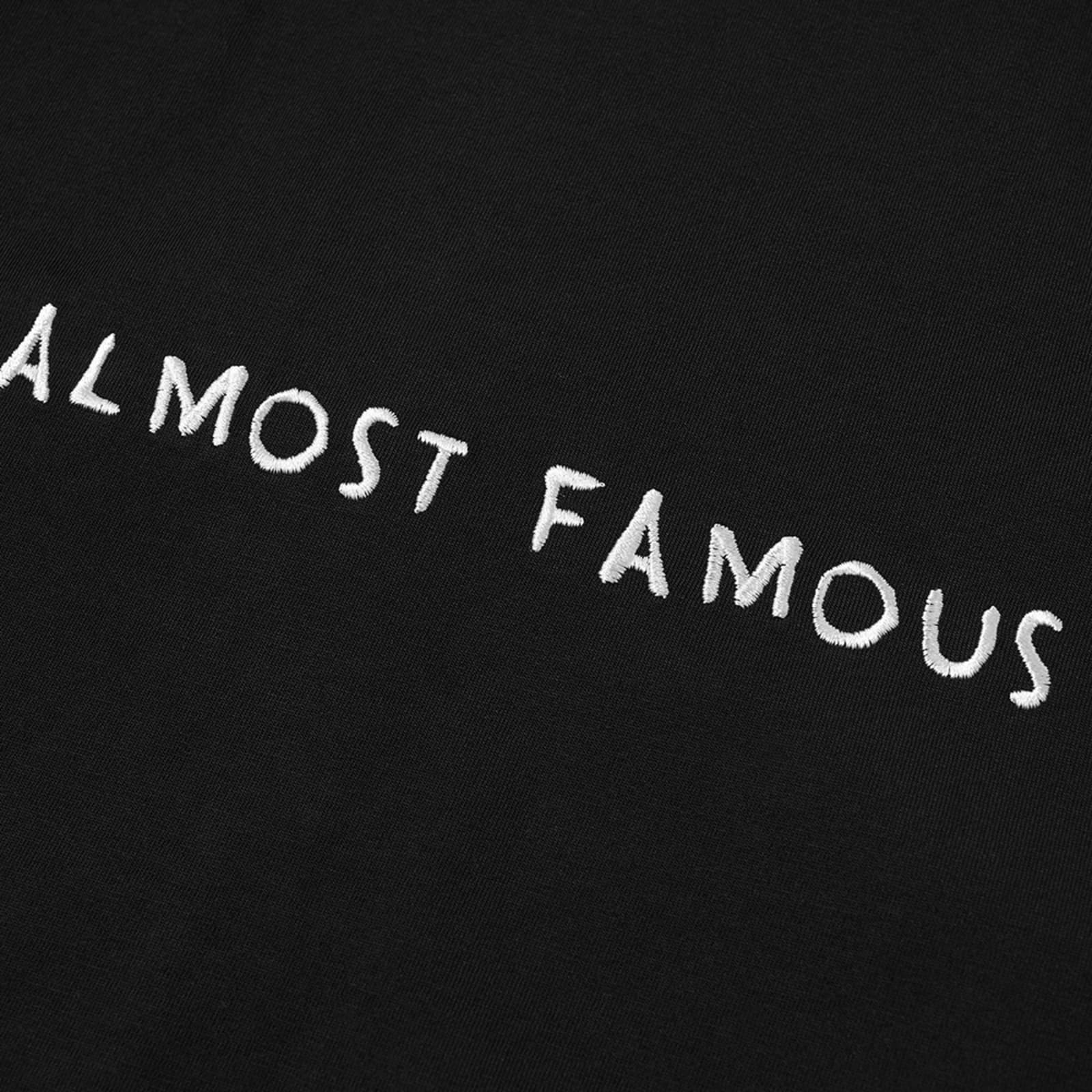 Nasaseasons Almost Famous T Shirt Black End Nz