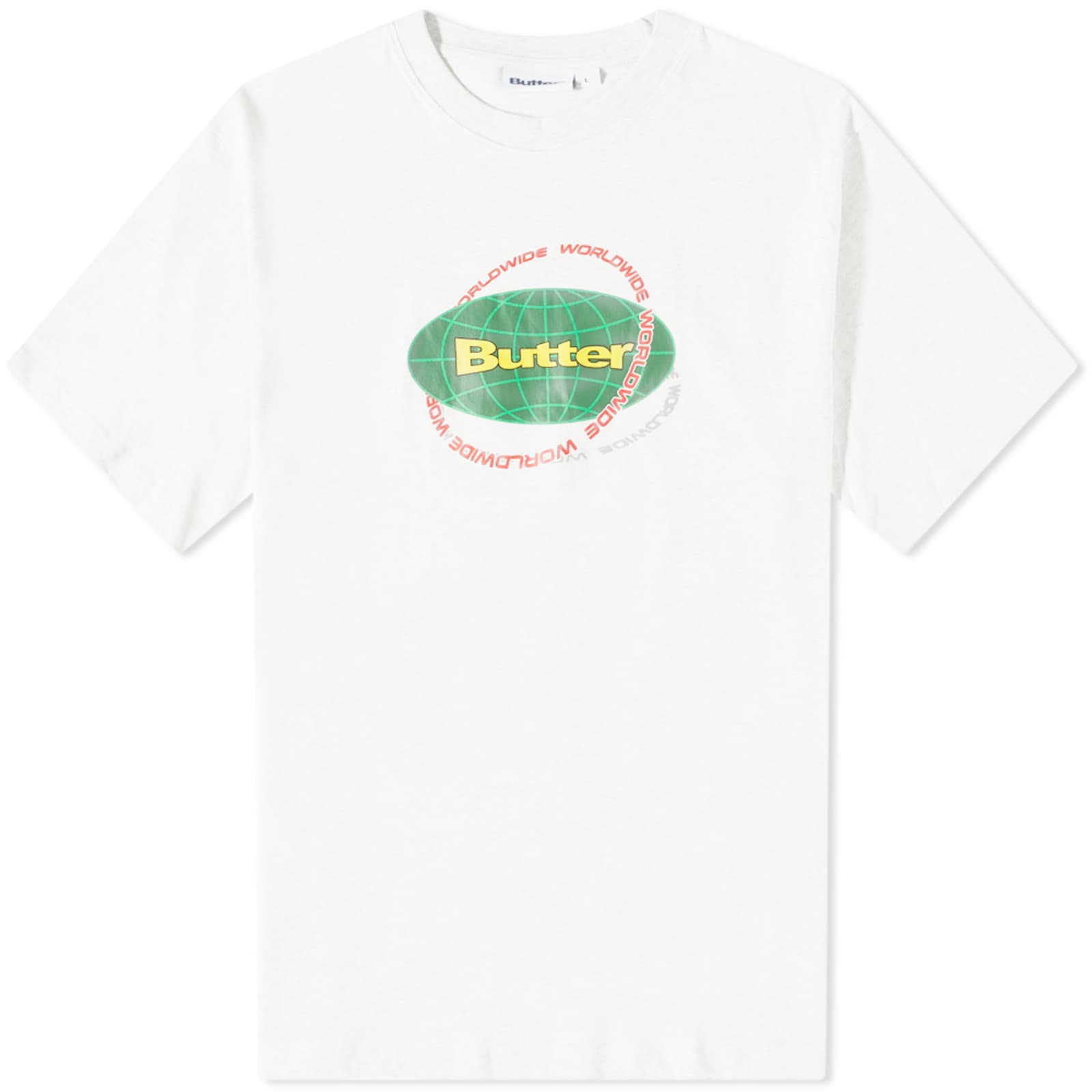 Butter Goods Geo T-Shirt Ash Grey | END.