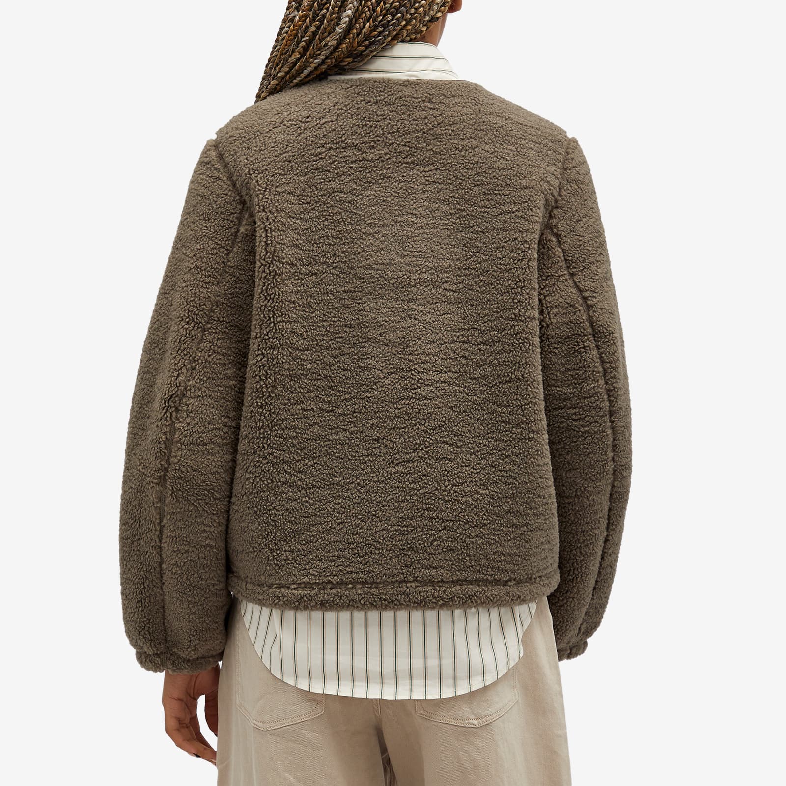 Samsøe Samsøe Saautum Fleece Jacket Bungee Cord | END. (US)