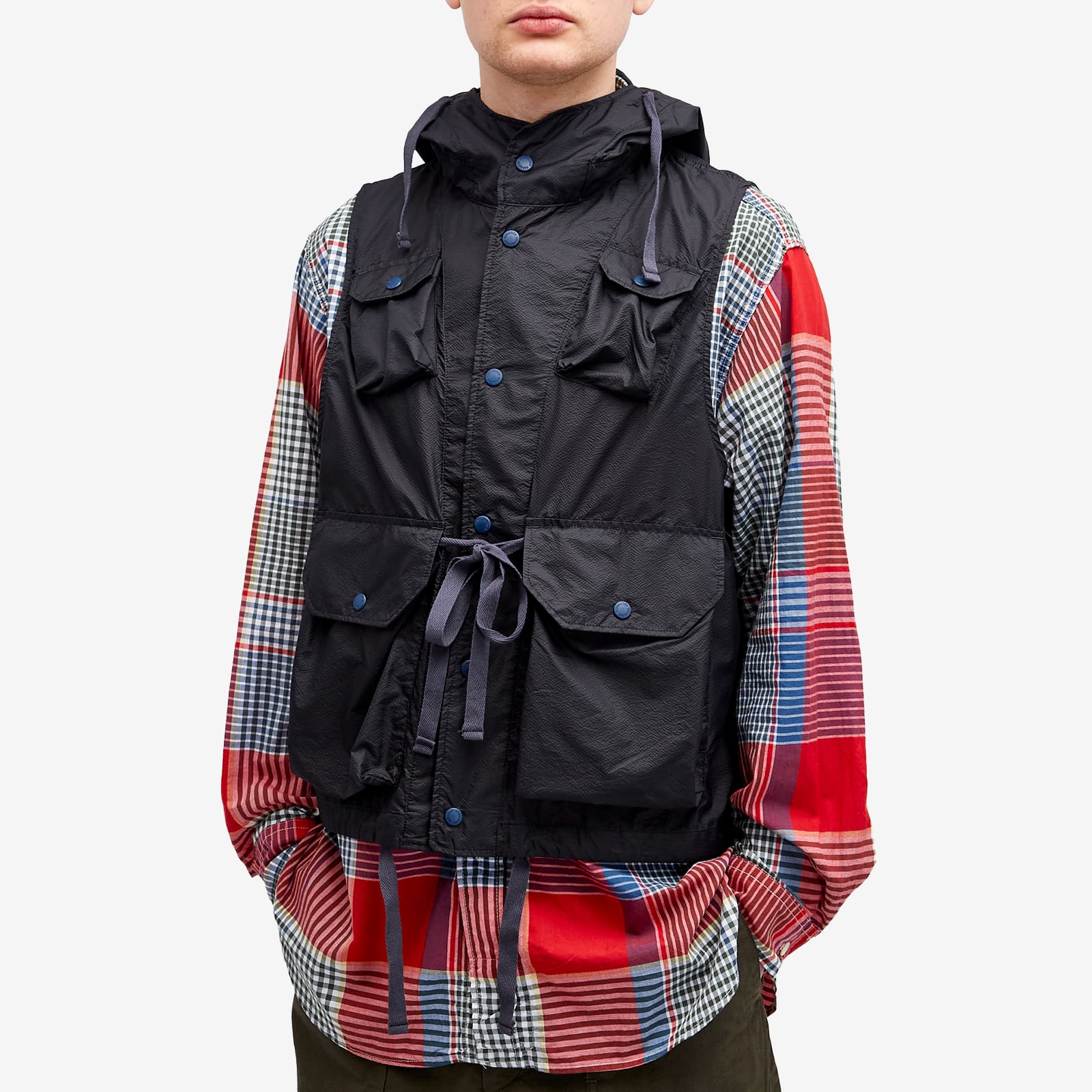 Engineered Garments Field Vest Dark Navy | END. (GB)