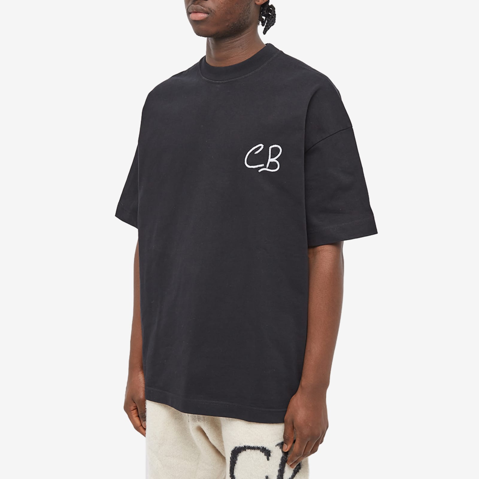 Cole Buxton CB Applique T-Shirt Black | END. (GB)