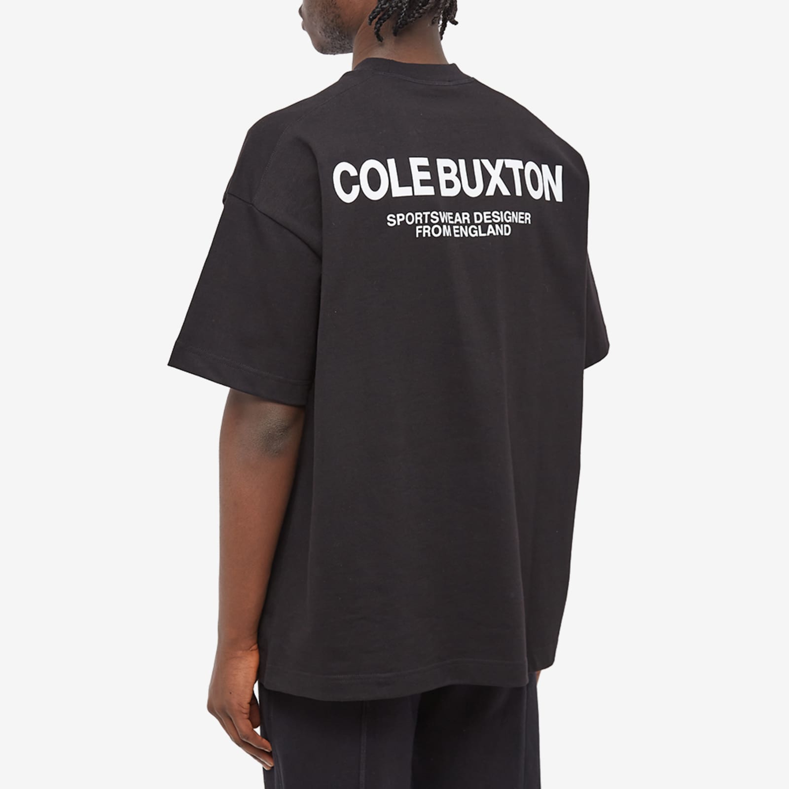 Cole Buxton CB Sportswear T-Shirt Black | END.