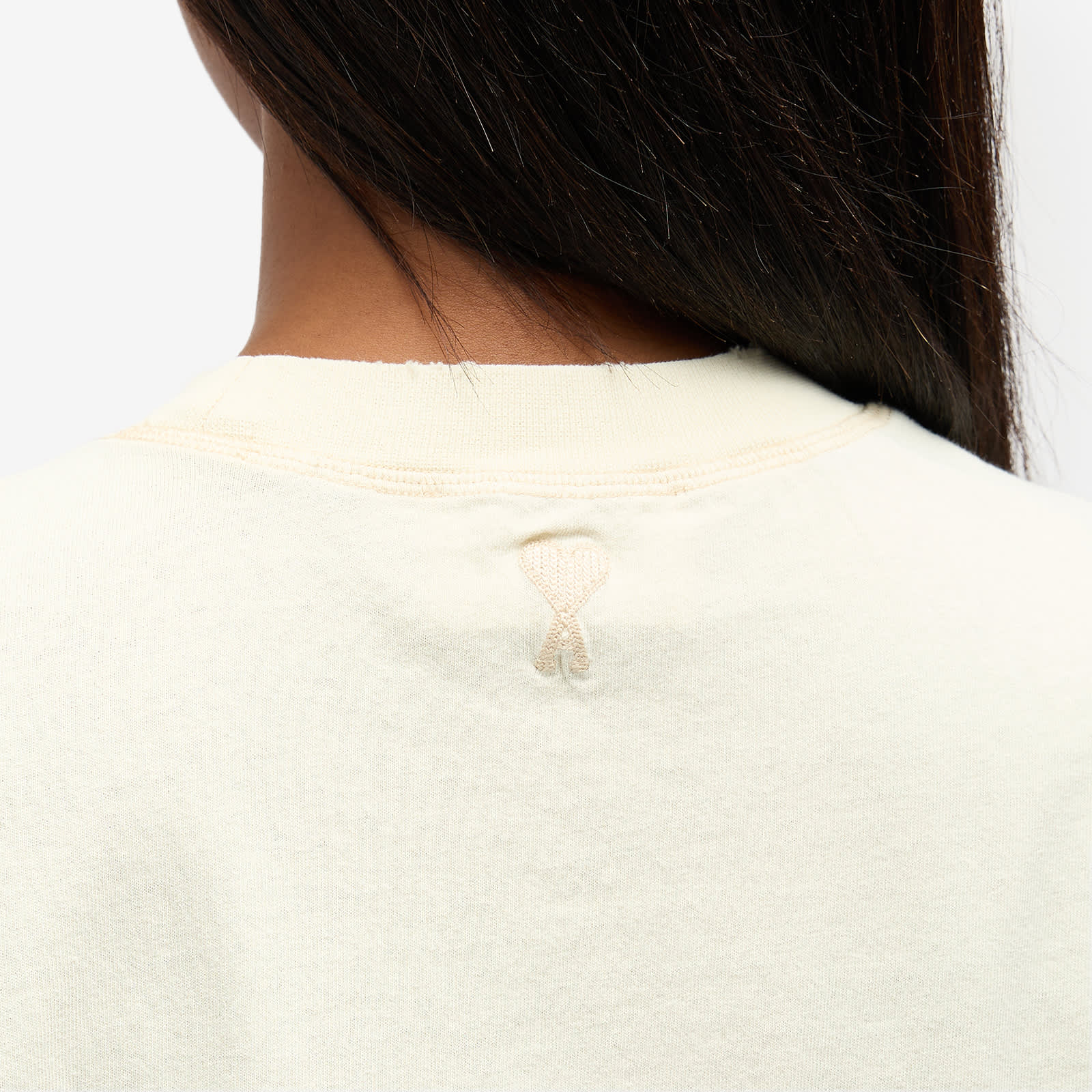 AMI Fade Out Logo T-Shirt Ivory | END. (KR)