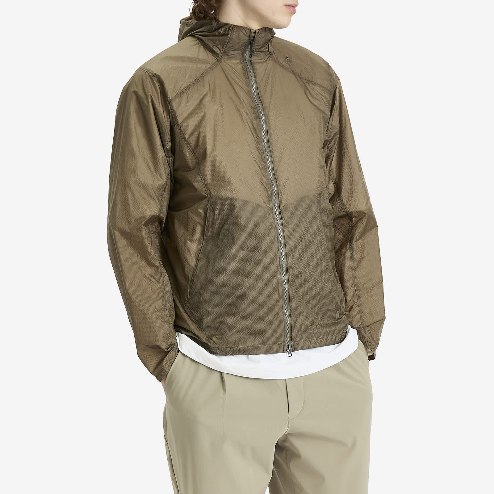 Goldwin Airly Shell Packable Wind Jacket Desert Taupe | END. (GB)