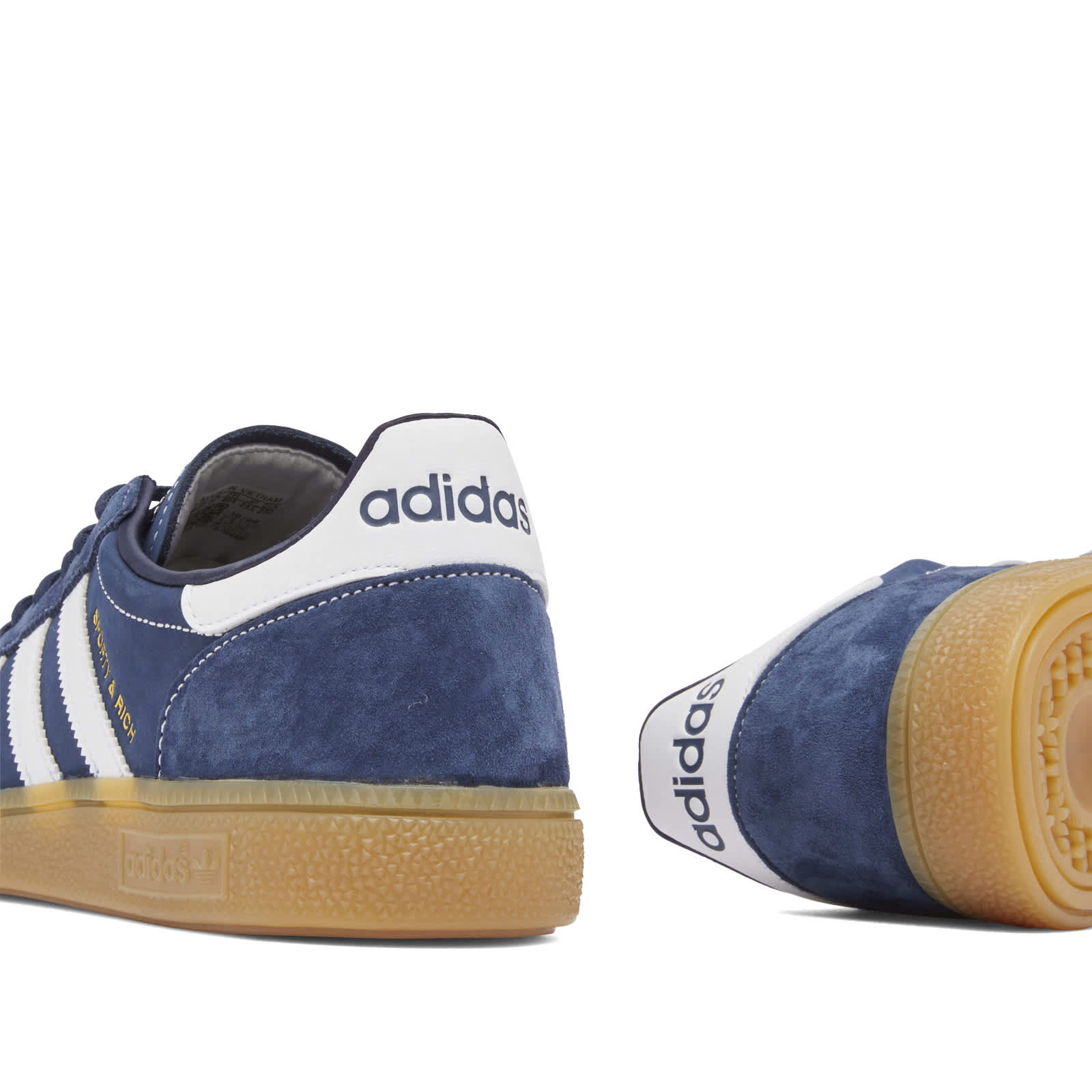 Adidas x Sporty & Rich Handball Spezial Sneaker Night Indigo & White ...