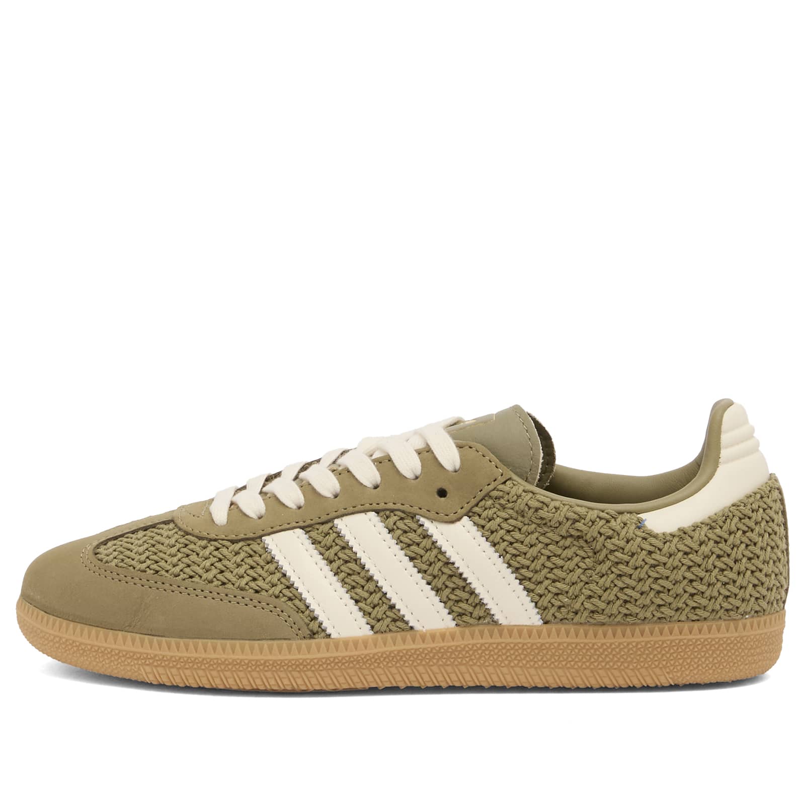 adidas Samba Og Sneaker Orbit Green,Cream White & Gum | END. (GB)