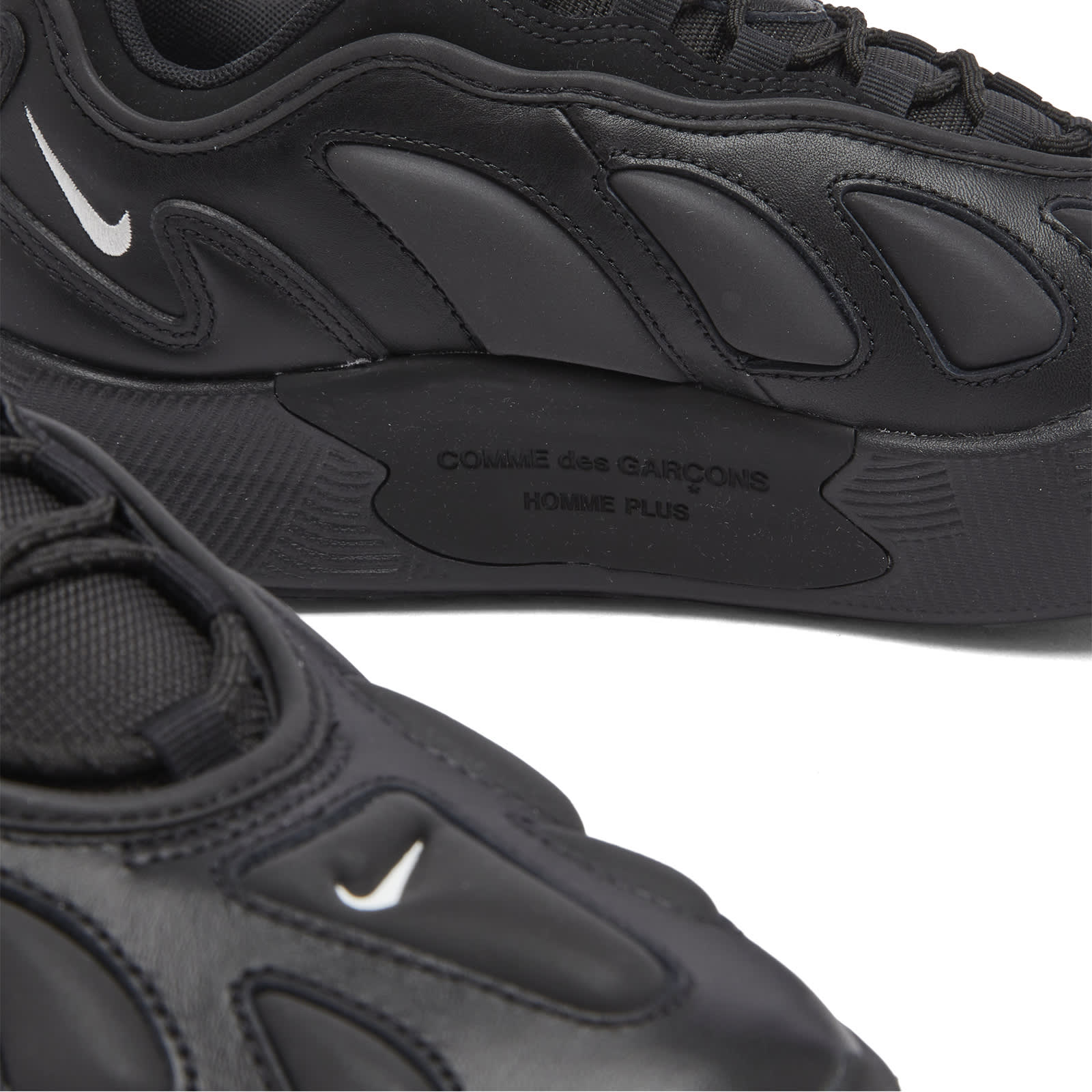 CDG Homme Plus Comme des Garçons Homme Plus x Nike Sense 96 Black | END ...