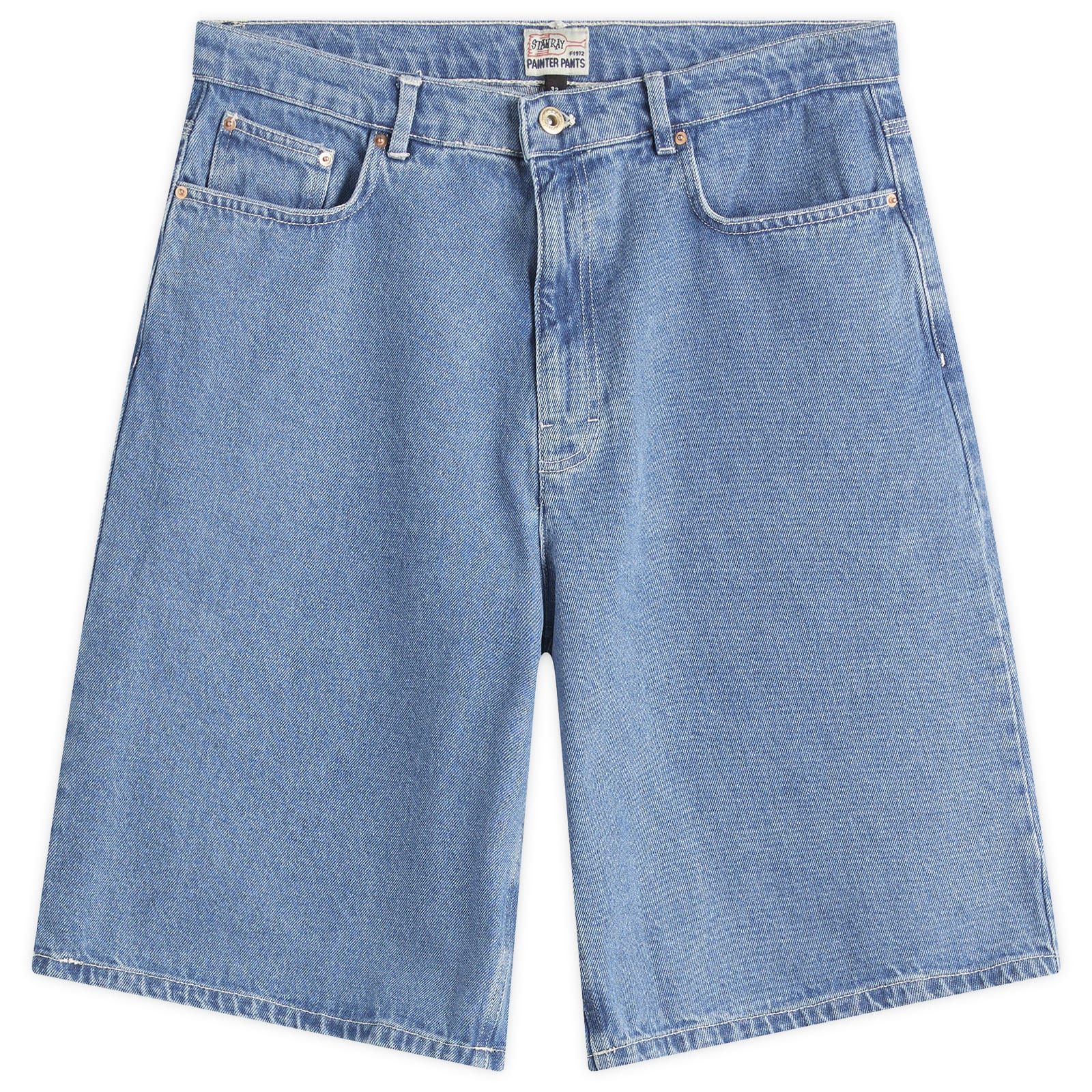 Stan Ray Wide 5 Denim Shorts Single Stone | END. (HK)