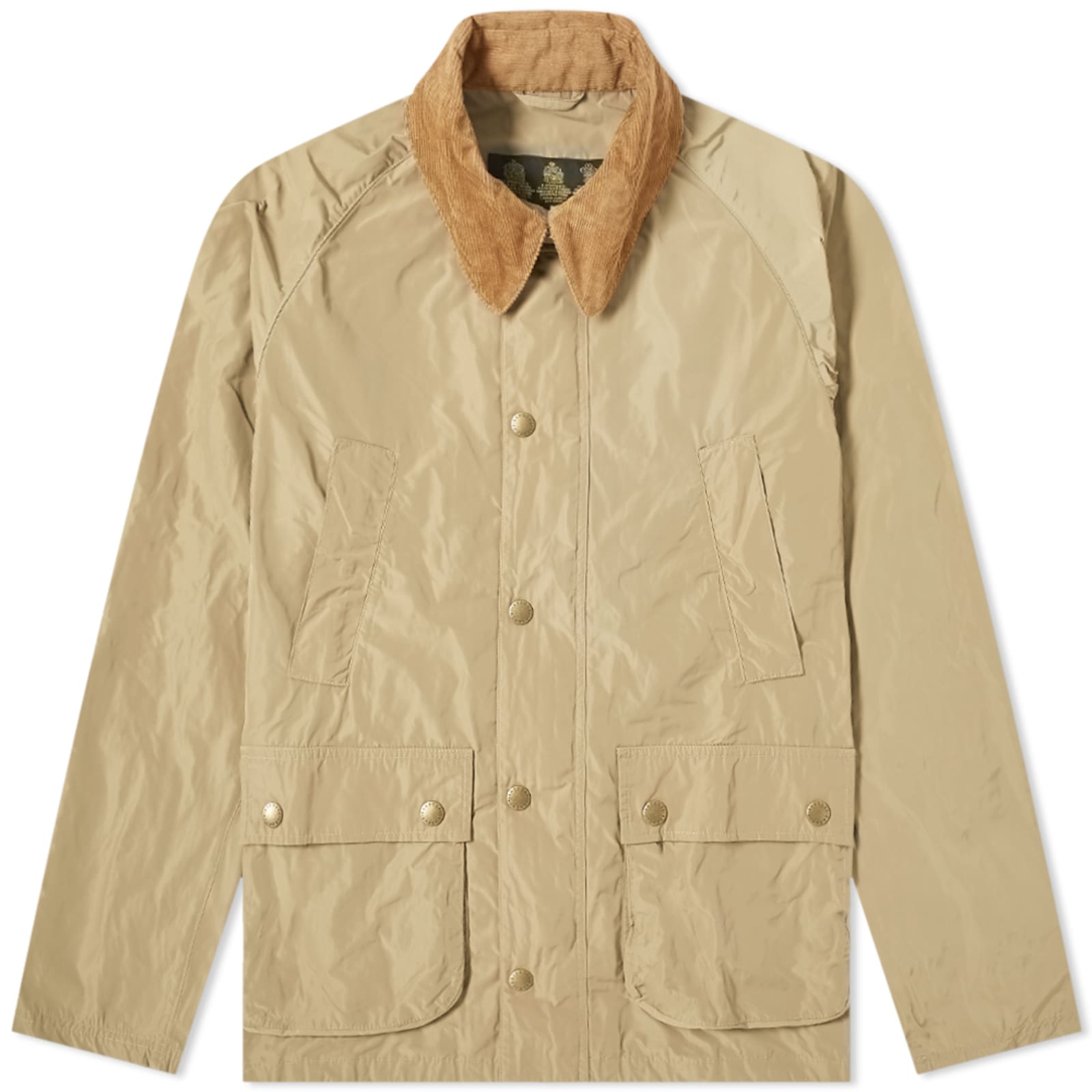 Barbour Bedale Casual Jacket - White Label Beige | END.