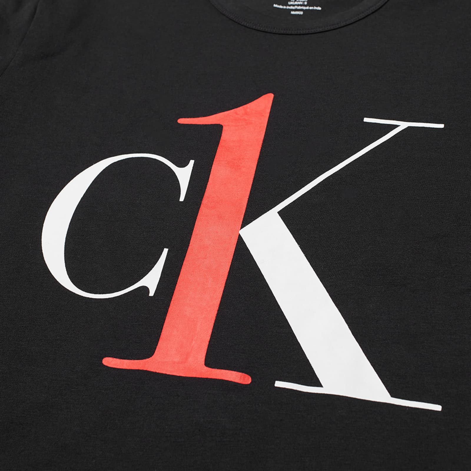 Calvin Klein CK1 Lounge Tee Black | END.