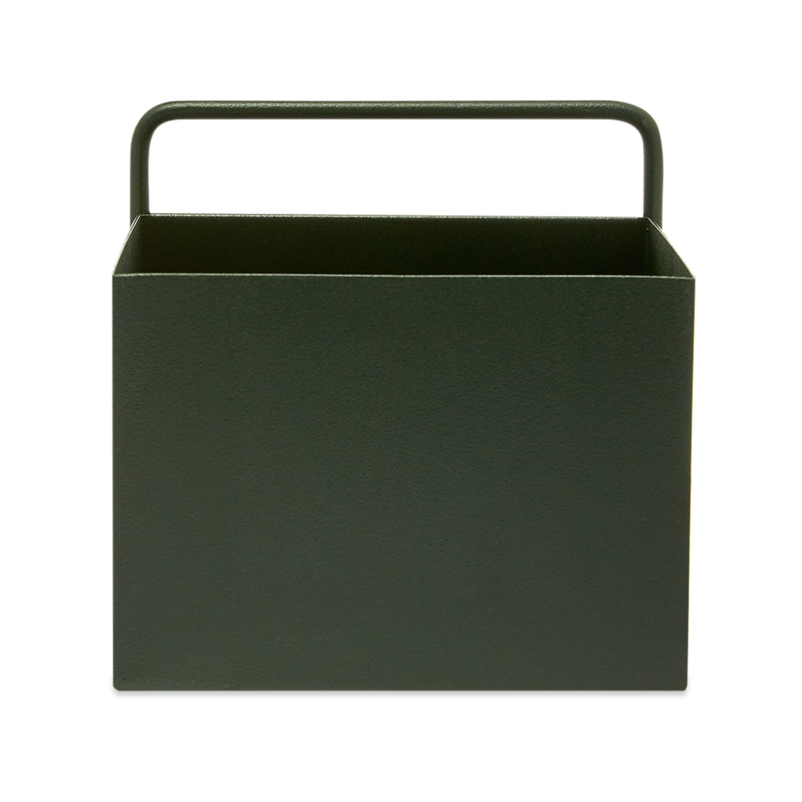 ferm LIVING Square Wall Box Dark Green | END. (JP)