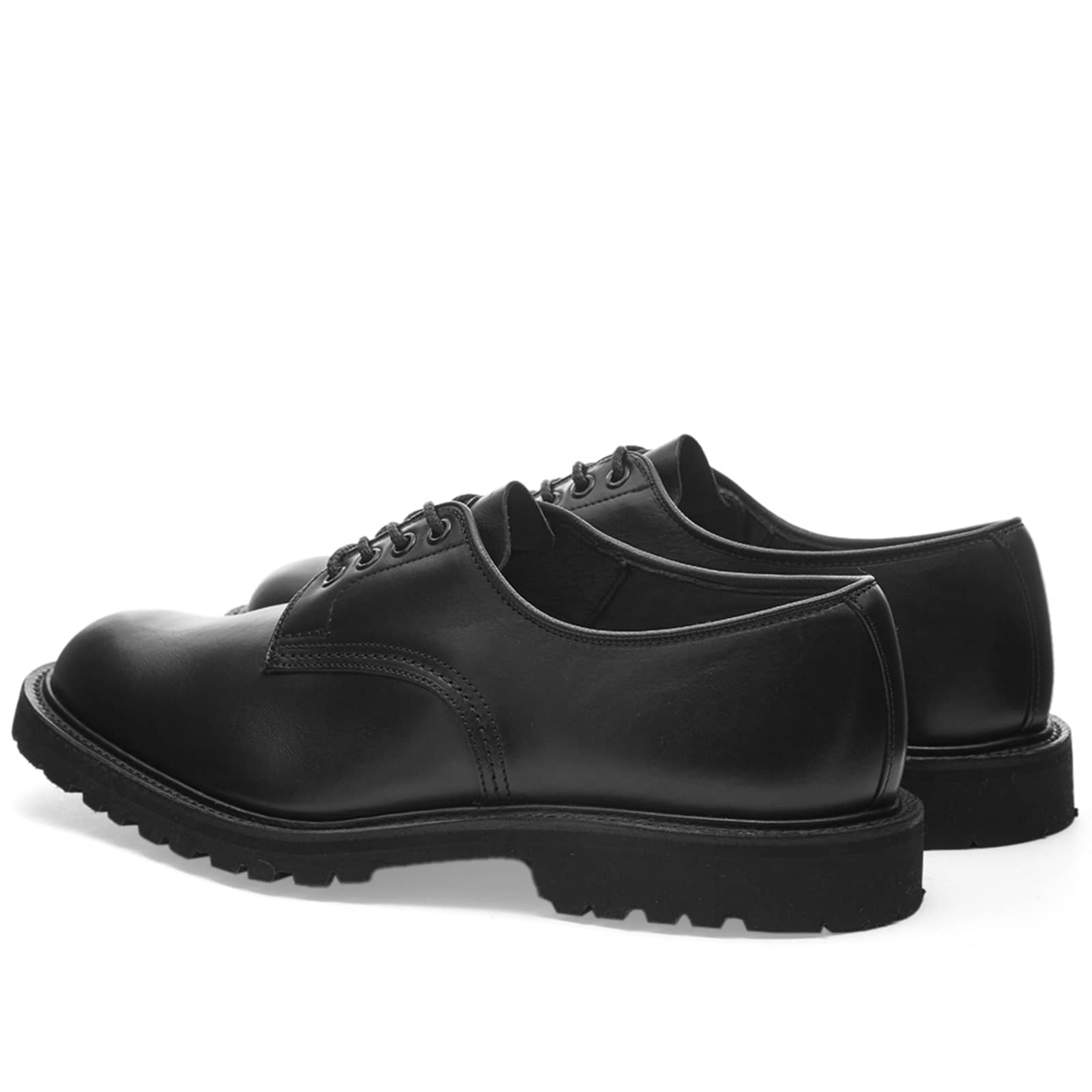 Tricker's Daniel Vi-Lite Derby Shoe Black Olivvia Classic | END.