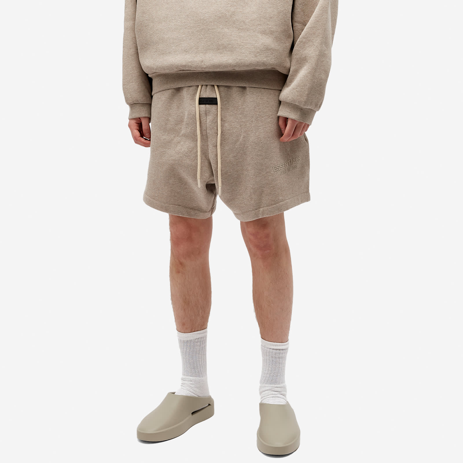 Fear of God Essentials Essentials Sweatshort Core Heather | END. (KR)