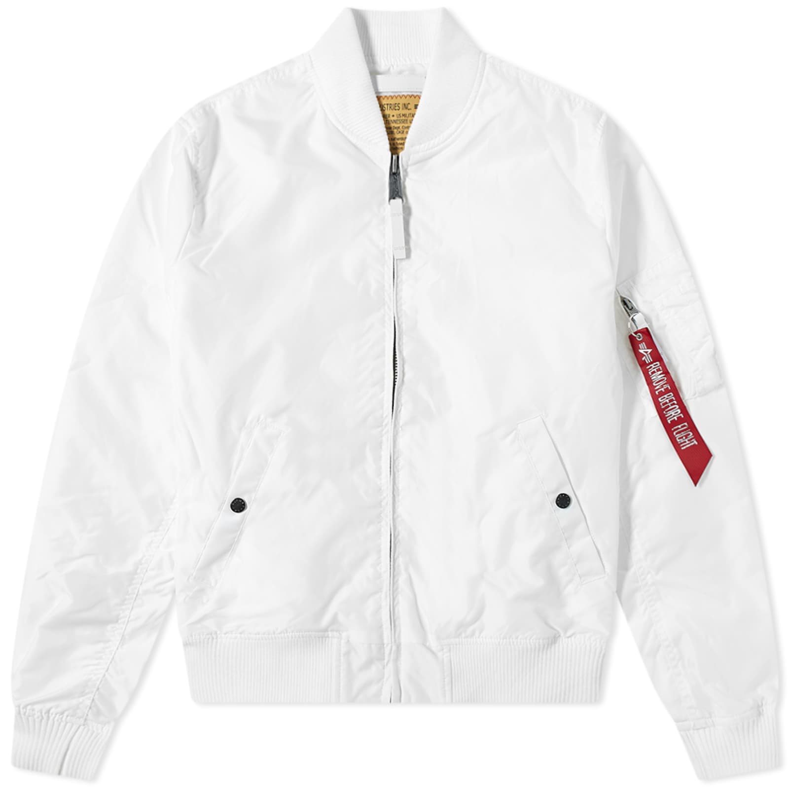 Alpha Industries MA-1 TT Jacket White | END. (US)
