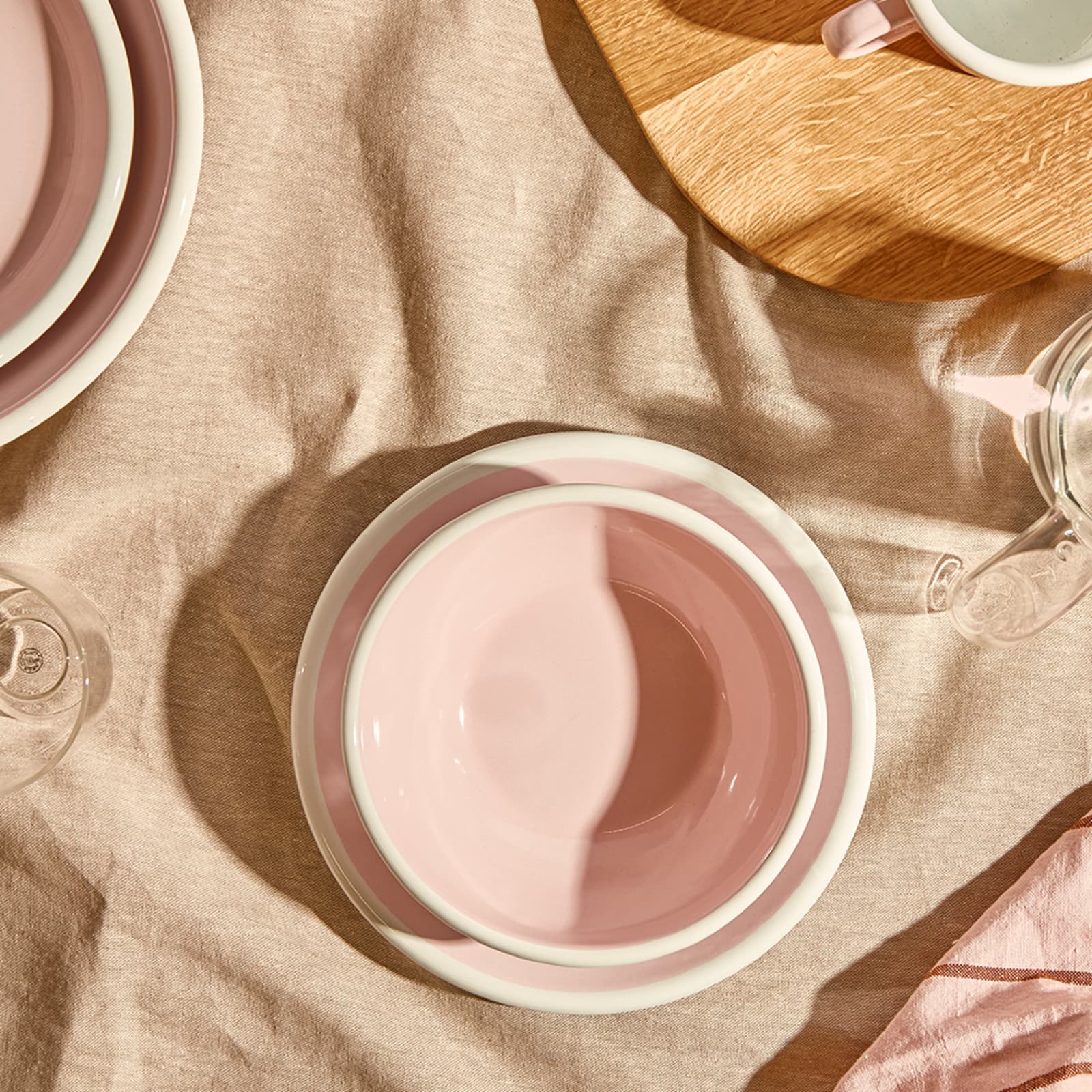 BORNN Enamelware Bloom 16cm Bowl Powder Pink | END. (KR)