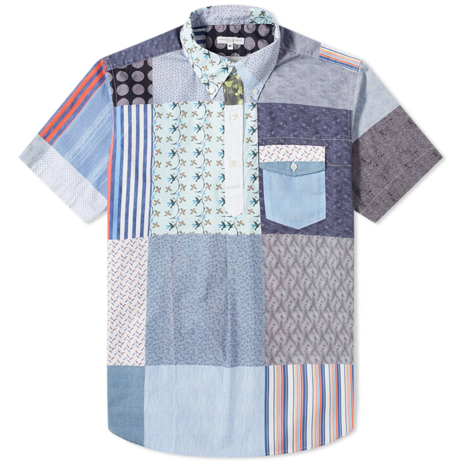 Engineered Garments Patchwork Popover Shirt Multi | END.