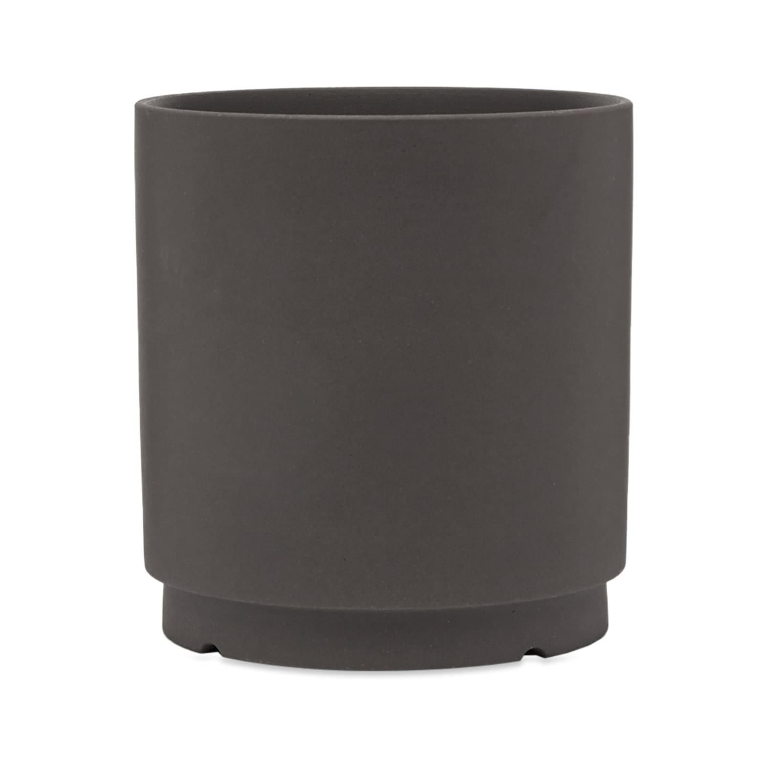 ferm LIVING Sekki Plant Pot - Large Charcoal | END.