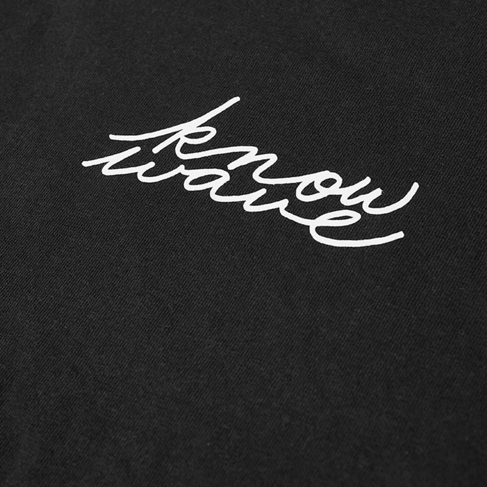 Know Wave Signature T-Shirt Black | END.