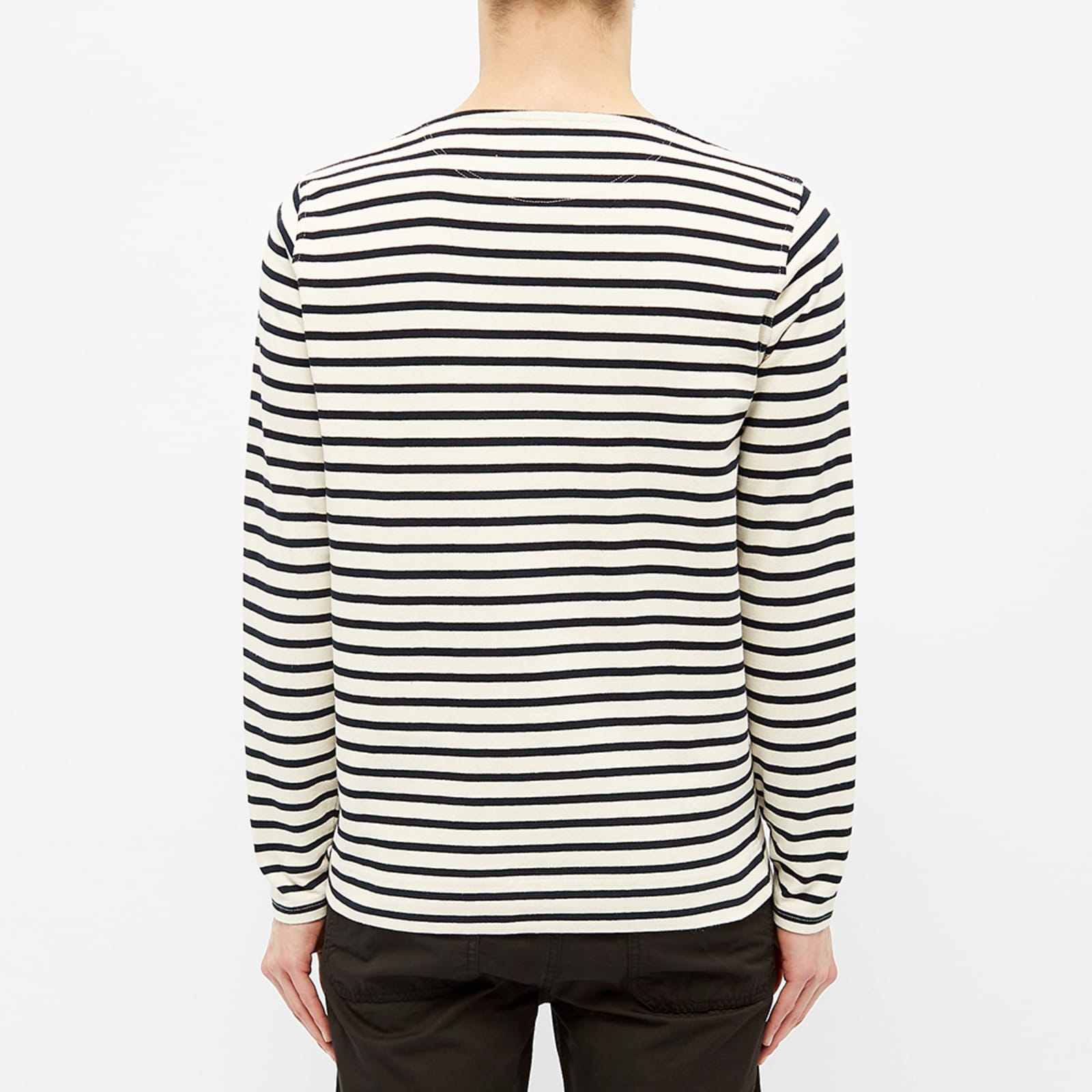 Norse Projects Long Sleeve Godtfred Classic Compact T-Shirt Ecru | END ...