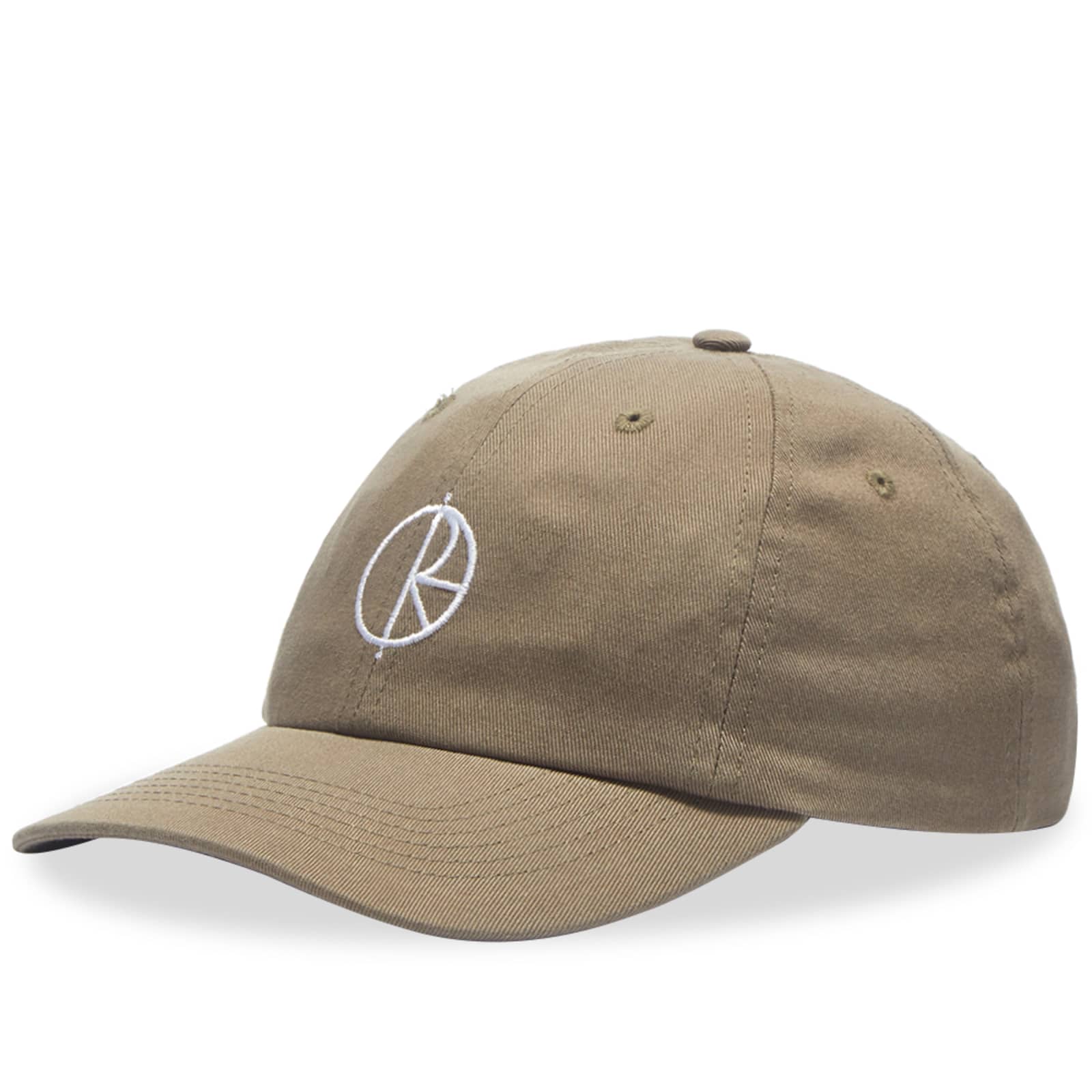 Polar Skate Co. Stroke Logo Cap Khaki | END.