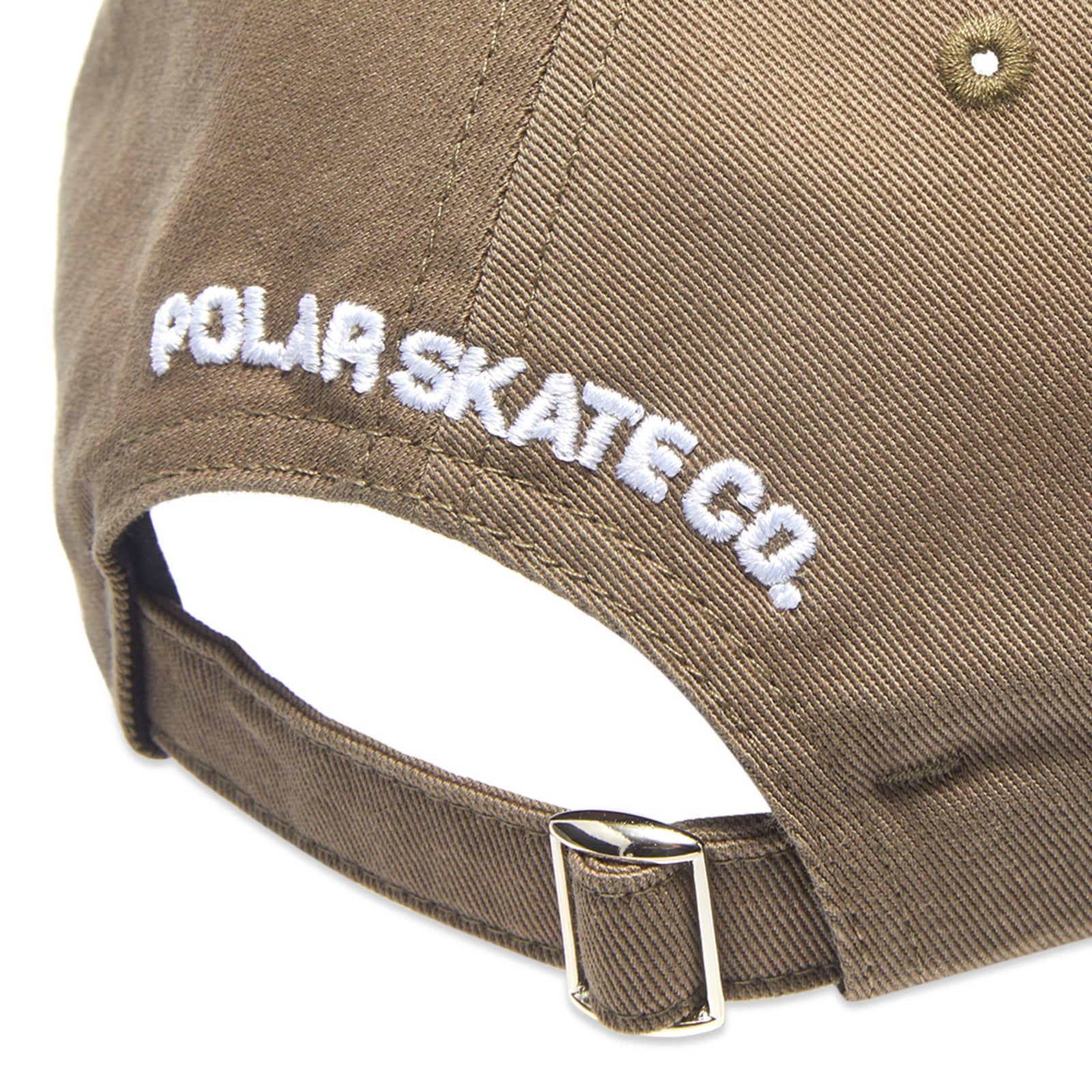 Polar Skate Co. Stroke Logo Cap Khaki | END.