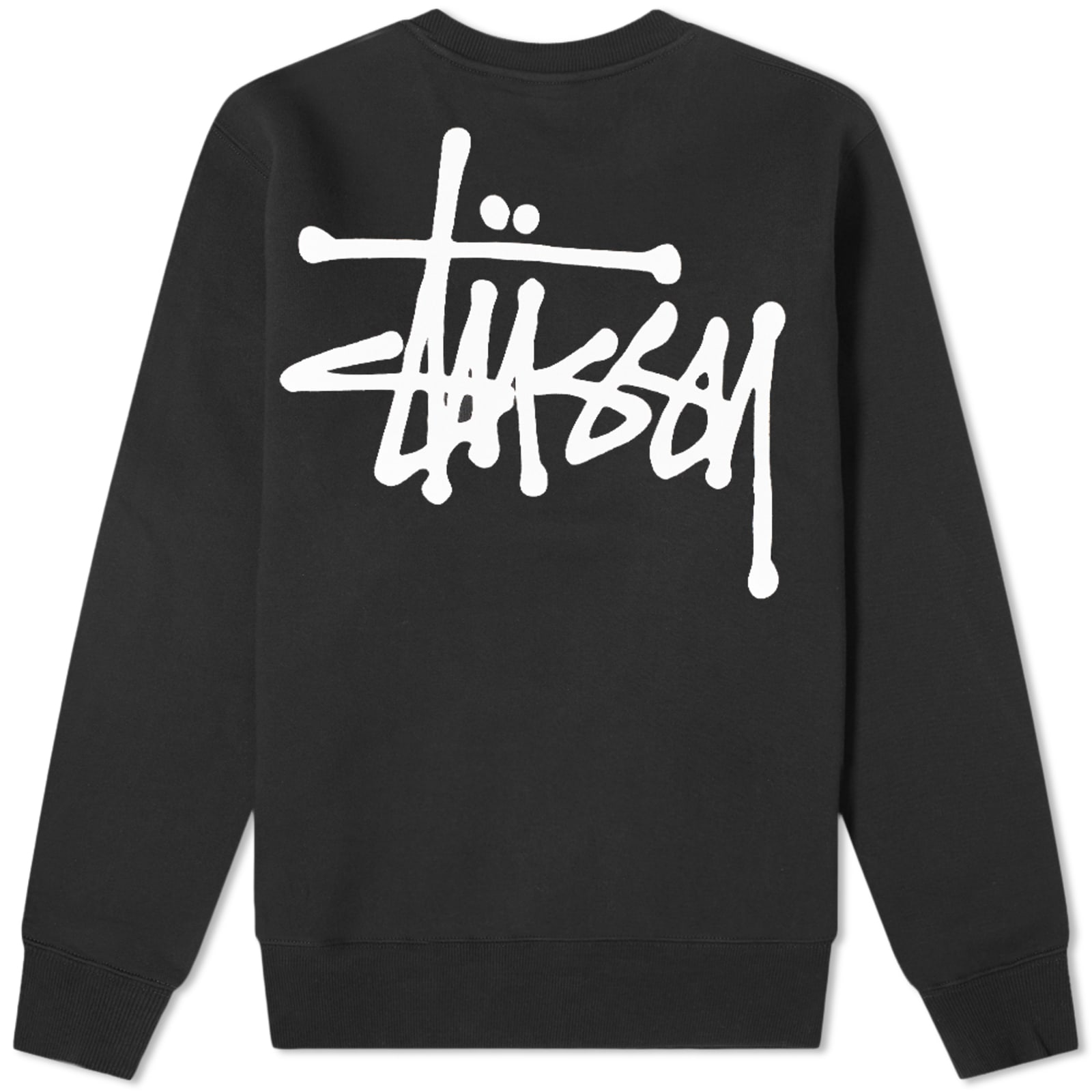 Stussy Basic Stussy Crew Black | END.