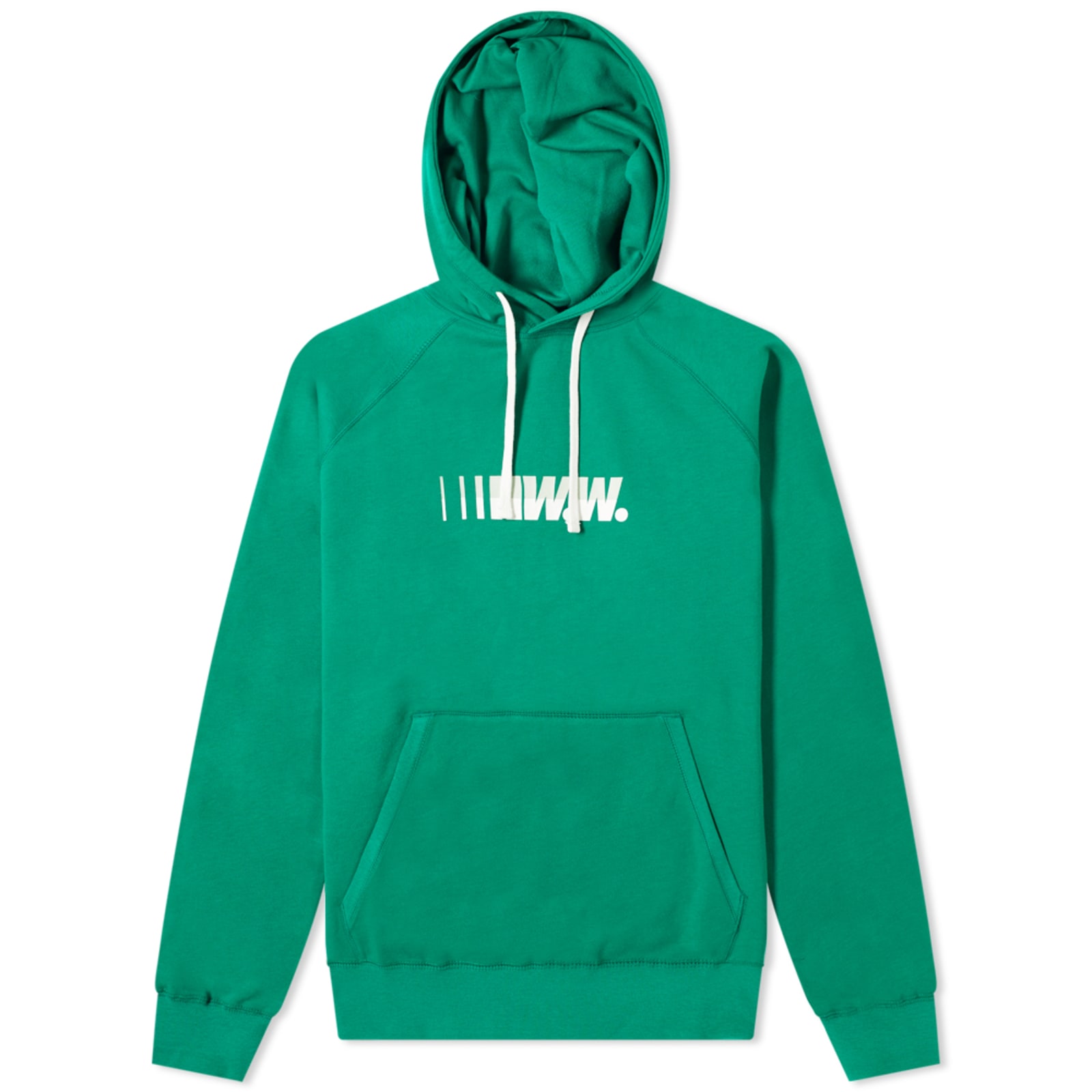 Wood Wood Fred World Sports Popover Hoodie Green | END.