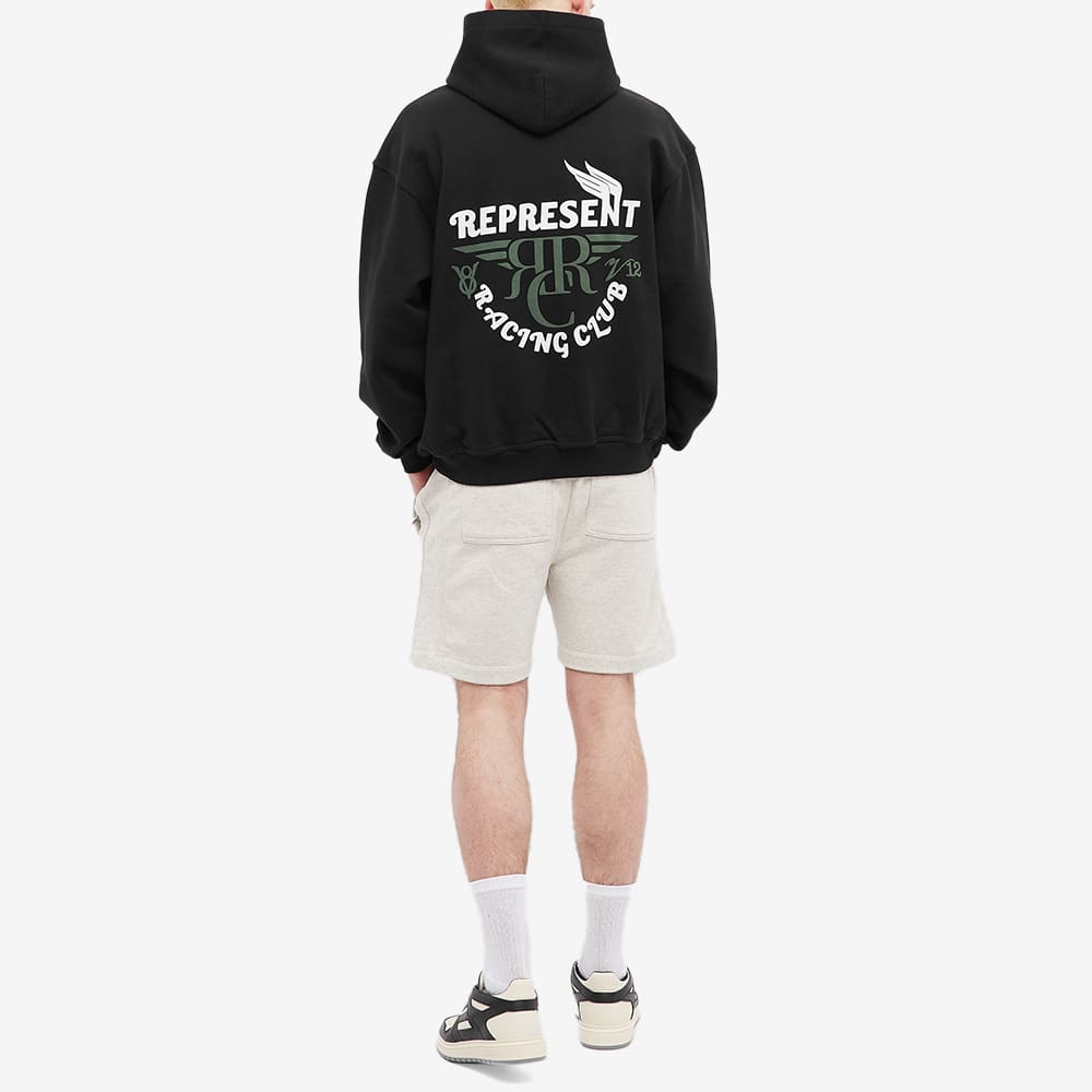 Represent Racing Club Hoody Jet Black | END. (TW)
