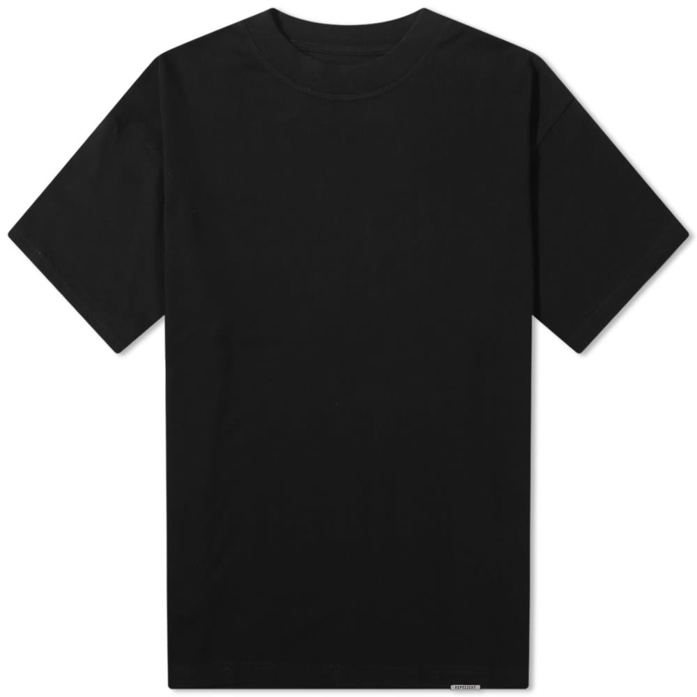 Represent Blank Crew Neck Tee Jet Black | END. (Europe) Represent Blank Crew Neck Tee Jet Black | END. (Europe)