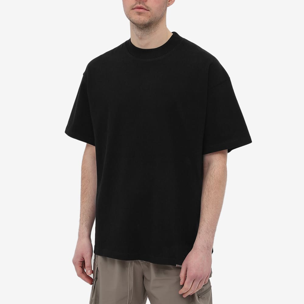 Represent Blank Crew Neck Tee Jet Black | END. (CA)