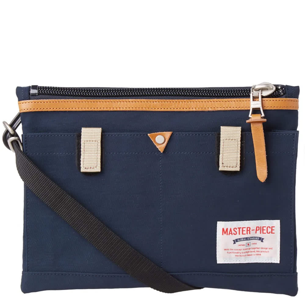 Master-Piece Link Series Shoulder Bag Navy | END.