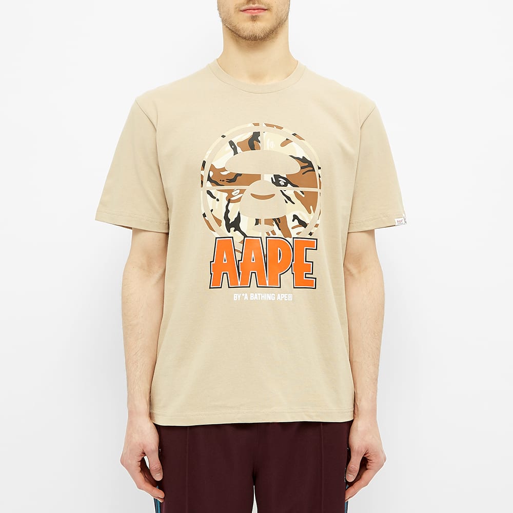 AAPE Front Target Tee Beige | END. (ES)