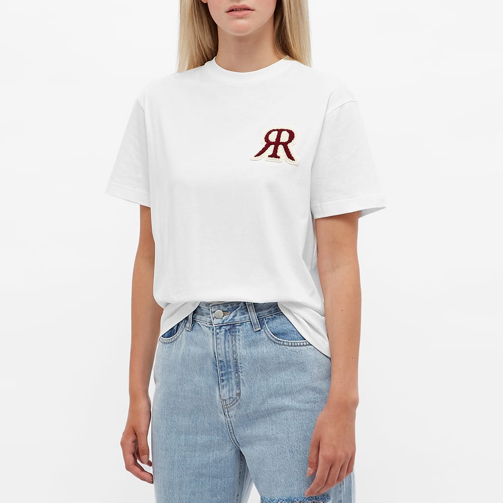 rokh Boucle Logo T-Shirt White | END. (US)